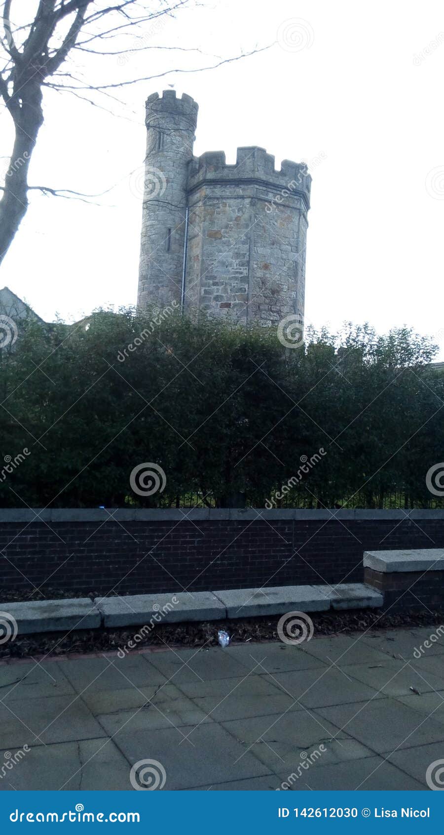 Converted Castle Now a House Stock Photo - Image of converted, castle ...