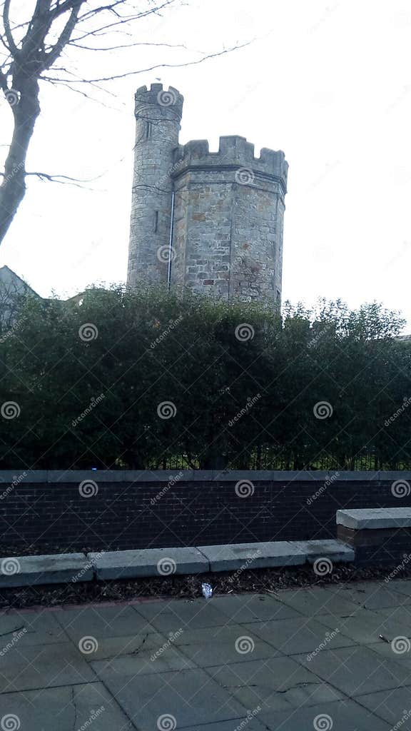 Converted Castle Now a House Stock Photo - Image of converted, castle ...