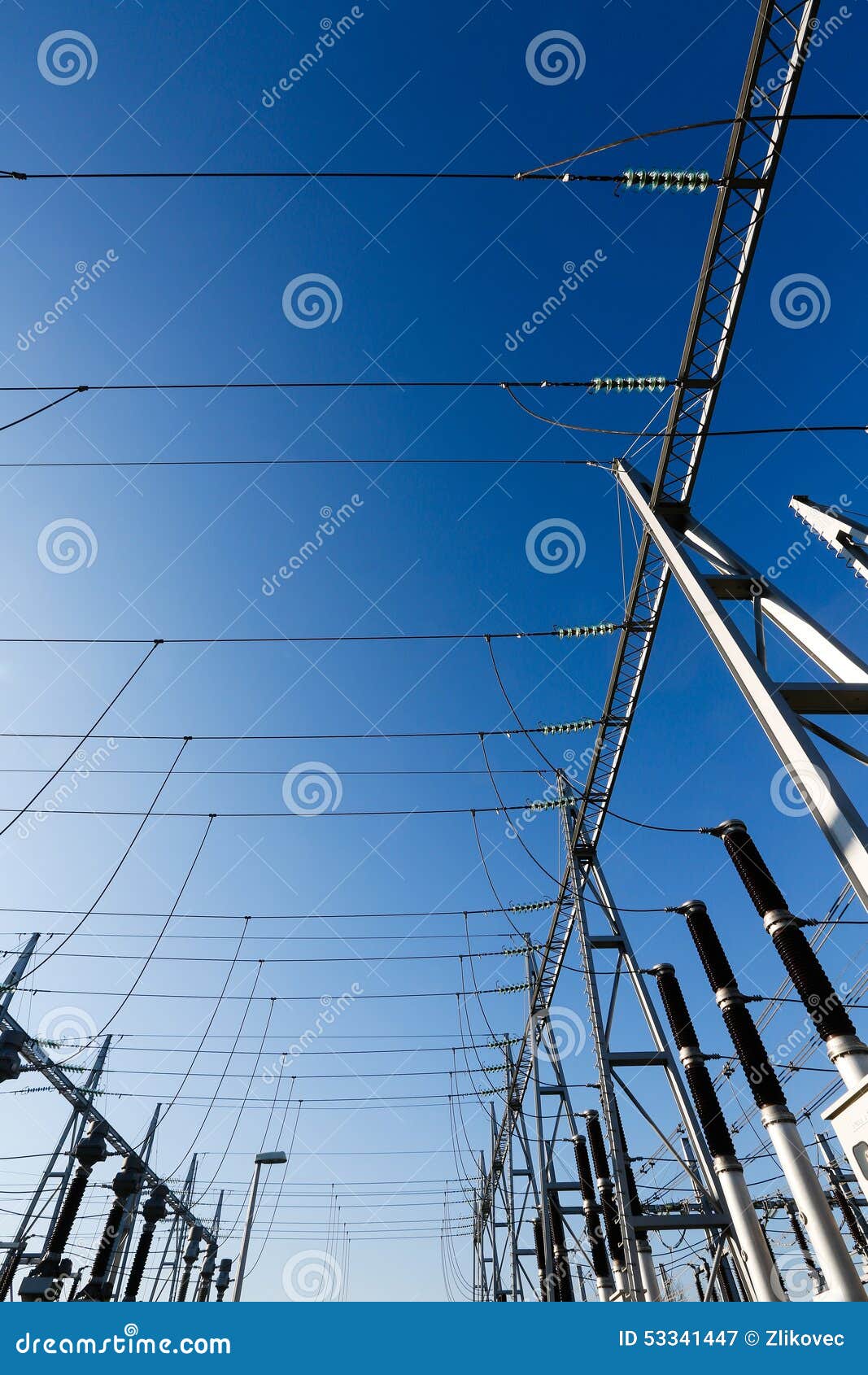Converter Station, Substation Type in Electric System Stock Image ...