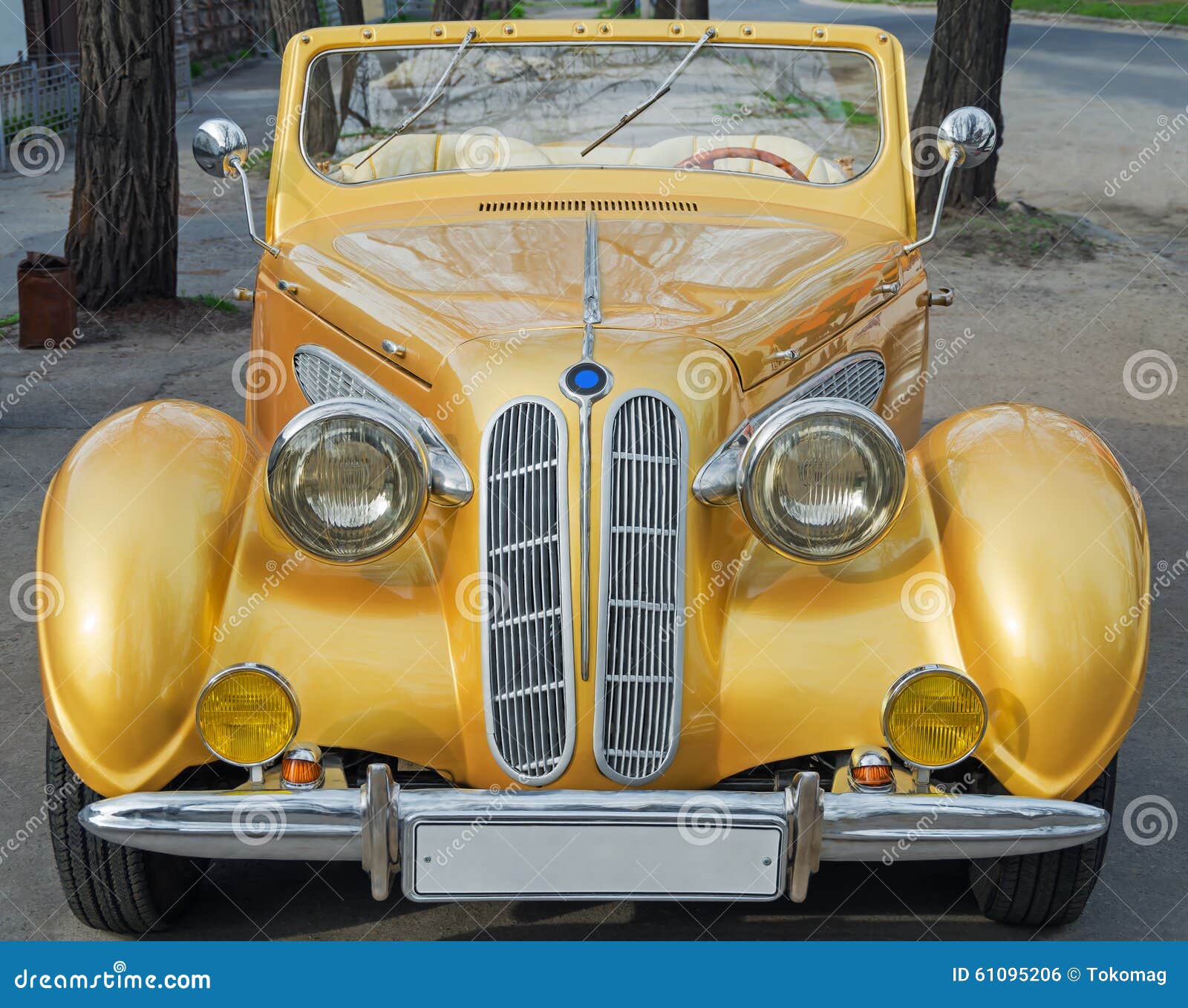 Convertible car stock photo. Image of classic, classical - 61095206