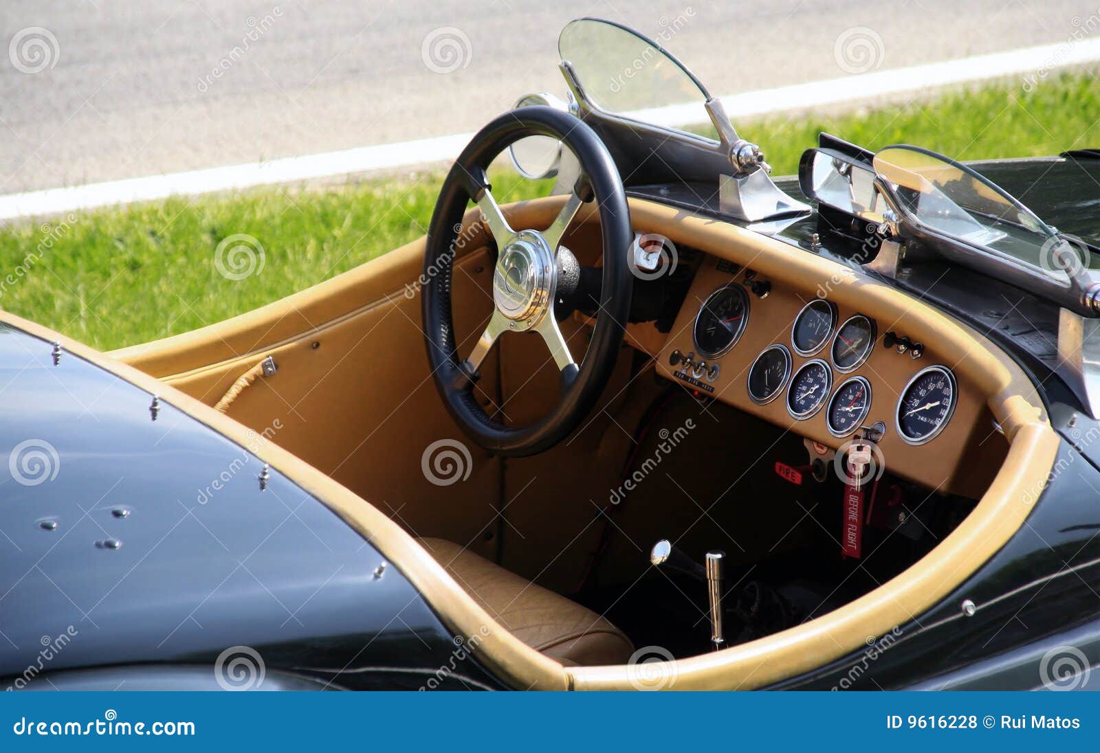 Convertible Classic Sports Car Stock Photo - Image of detailed ...