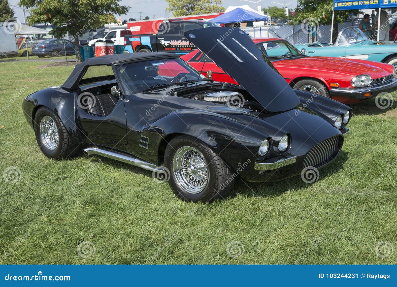 Convertible Feito Sob Encomenda Especial Do Carro Foto Editorial ...