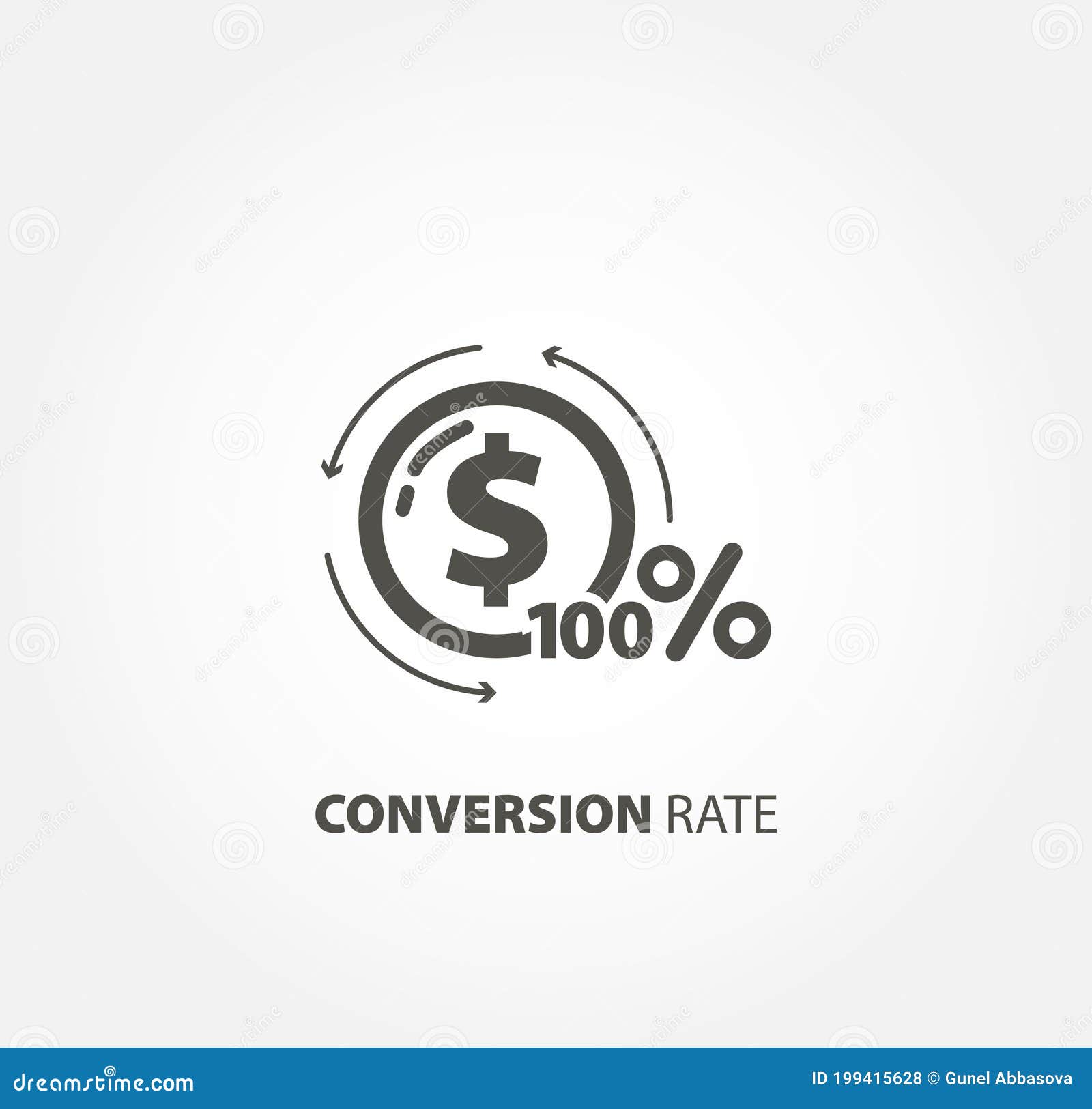 Convertion Icon. Money Convert Design Element Stock Vector ...
