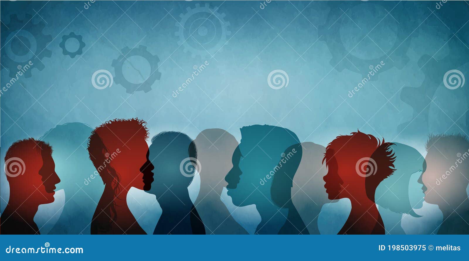 Community Society Diversity Group Multicultural and Multiethnic People ...