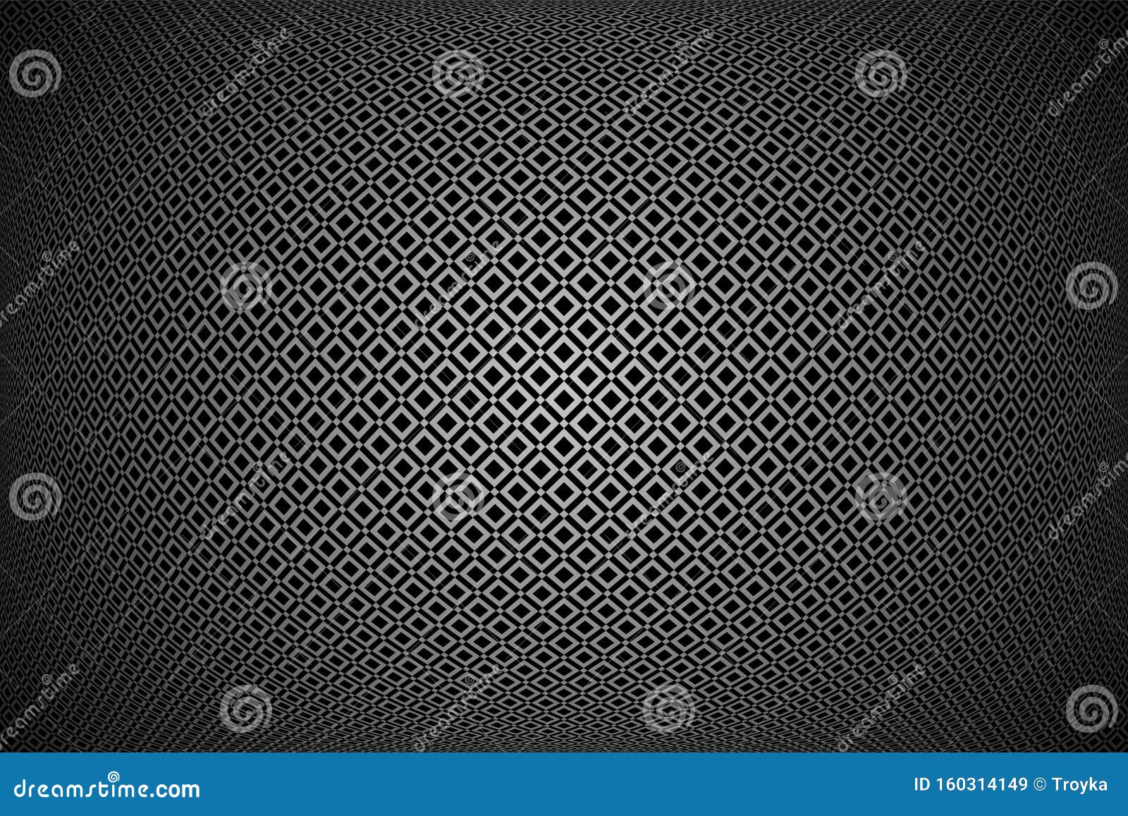 Convex Geometric Pattern. 3D Illusion. Checked Texture Stock Vector ...