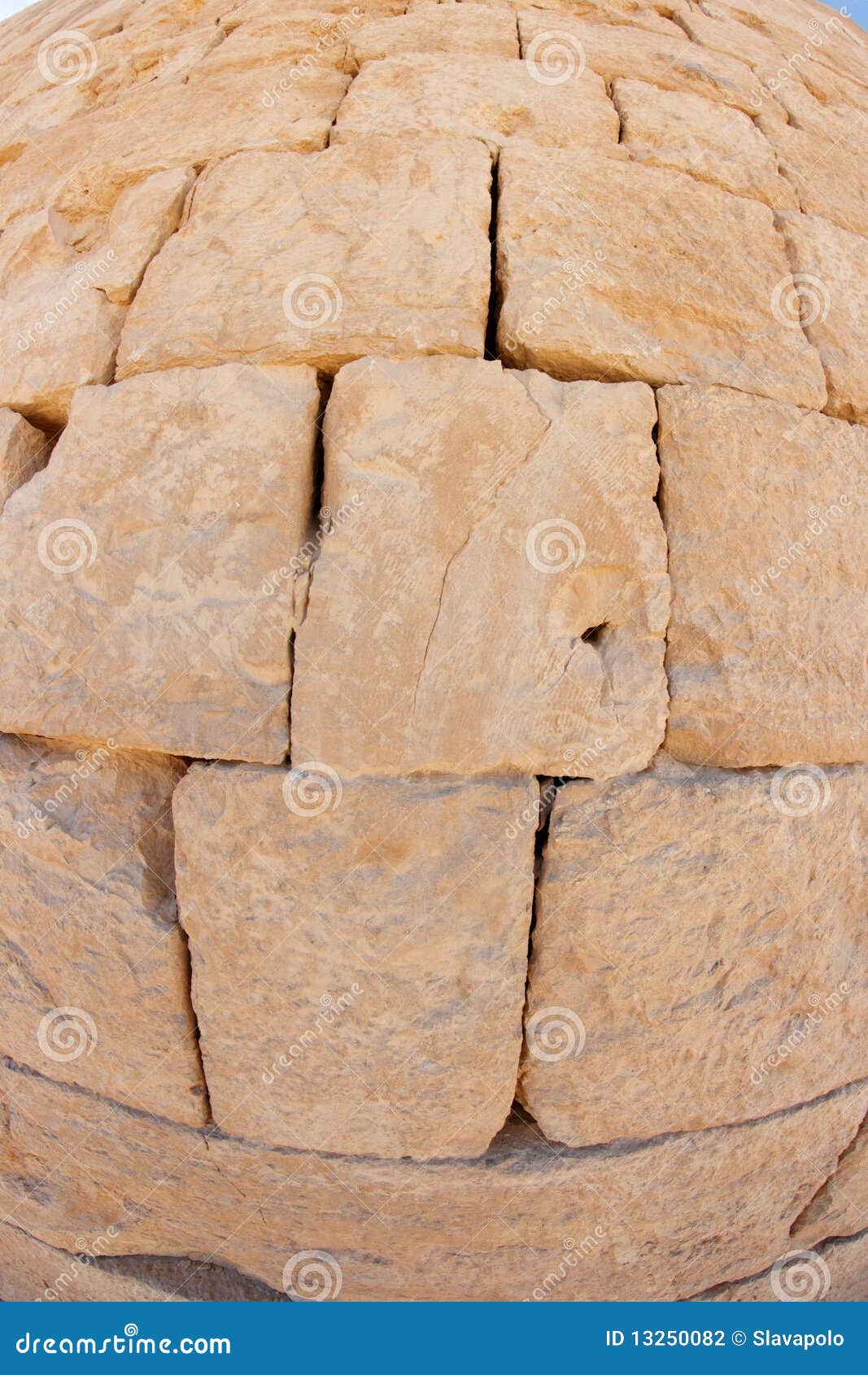 Convex stone wall texture stock photo. Image of rough - 13250082