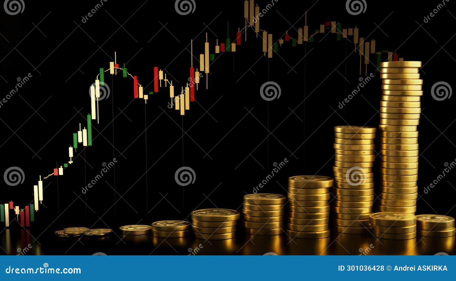 Convey the Dynamics of Wealth through a Striking Visual of Gold Bullion ...