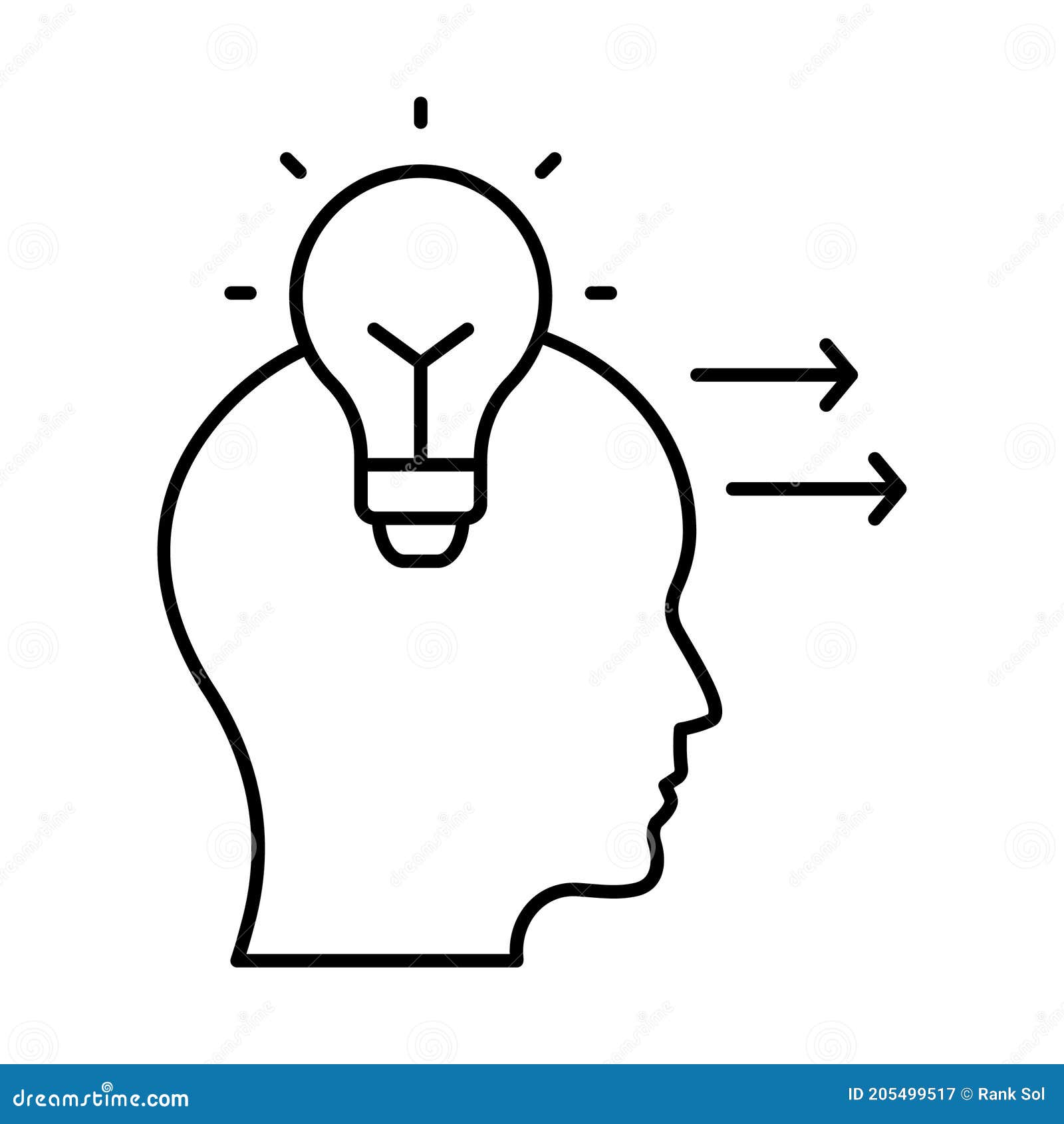 Convey, Forward Thinking Vector Icon Which Can Easily Modify or Edit ...