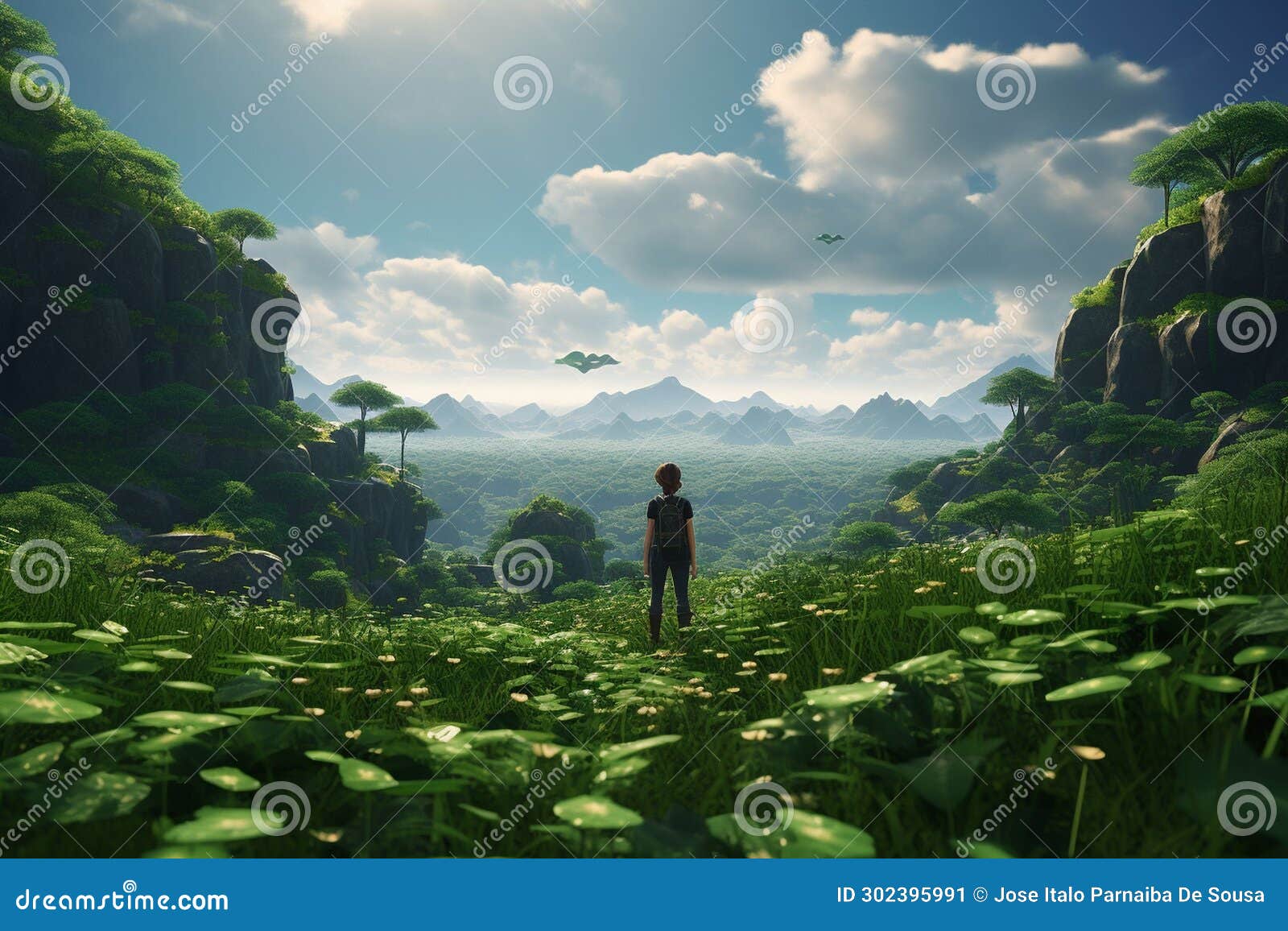 Convey the Sense of Adventure and Exploration Stock Illustration ...