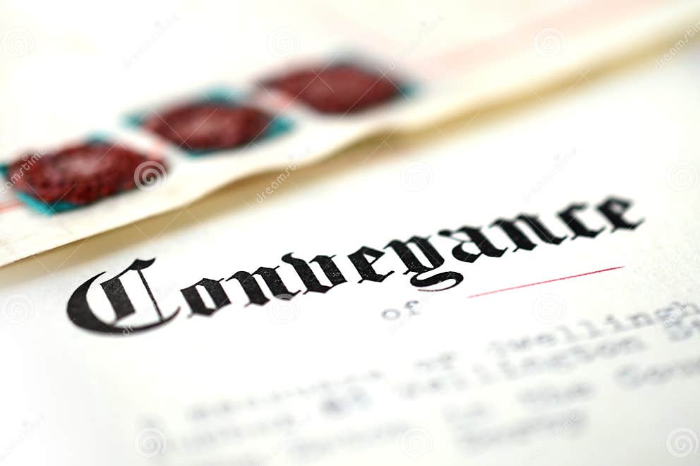 Conveyance Document stock photo. Image of equity, original - 27691828