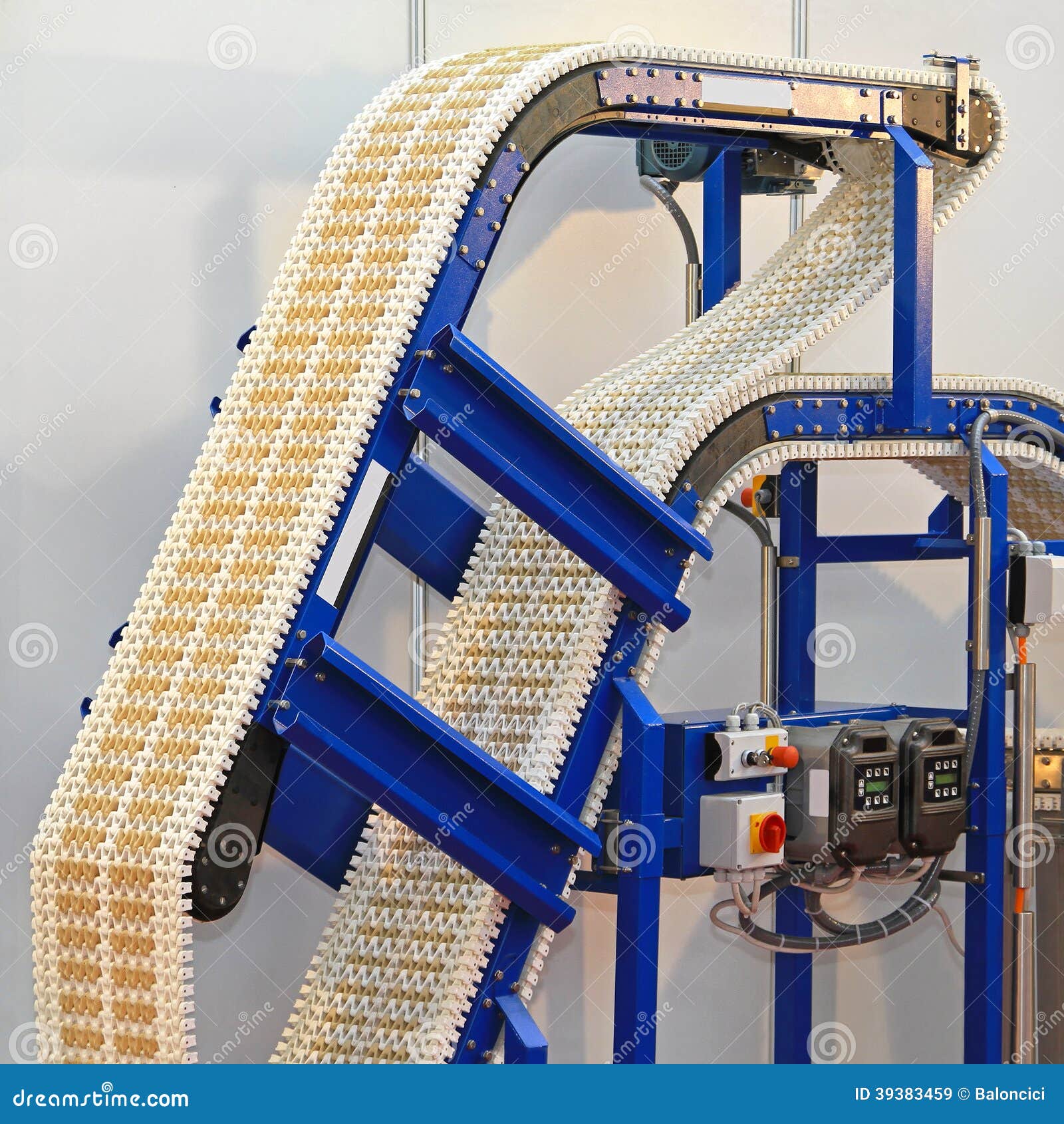 Conveyer belt stock image. Image of factory, equipment - 39383459