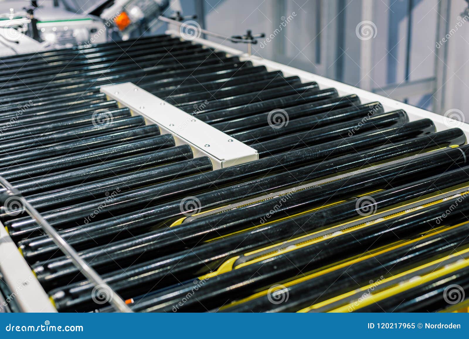 Conveyer Roller Sorting System Stock Image - Image of manufacturing ...