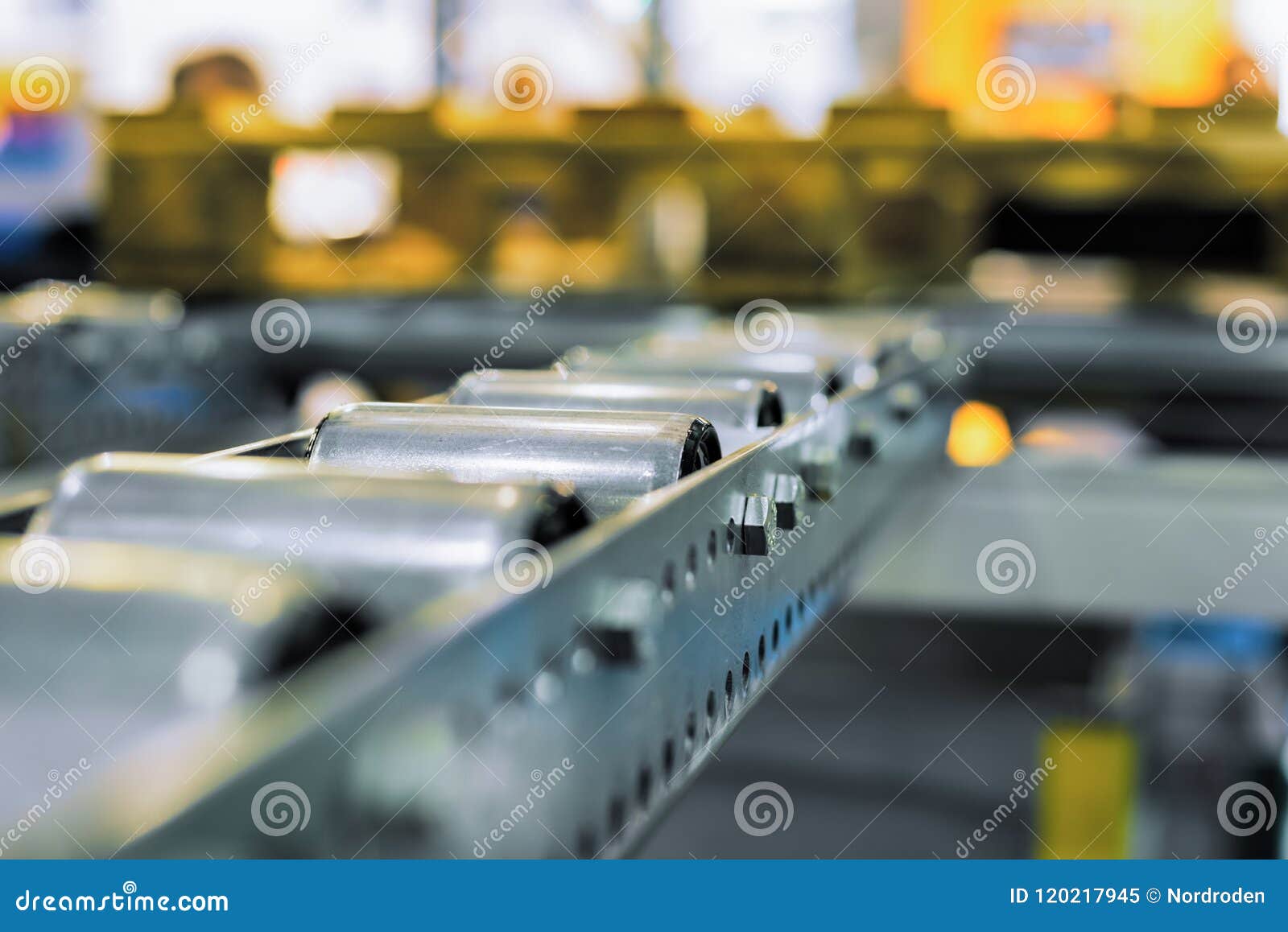 Conveyer Roller Sorting System Stock Image - Image of processing ...
