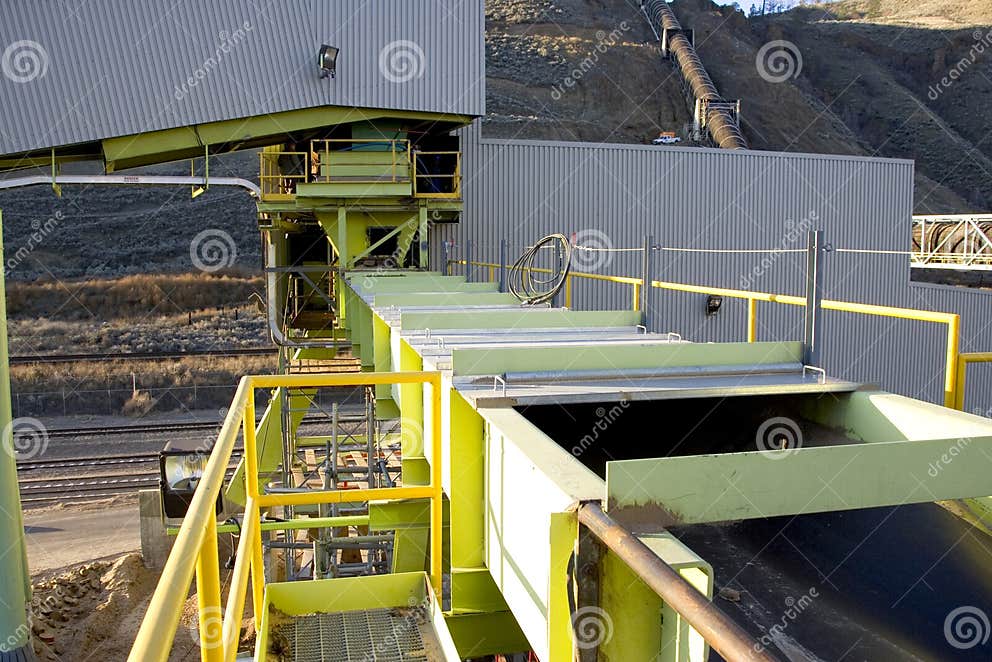 Conveyor 1 stock image. Image of handling, conveyor, materials - 366771