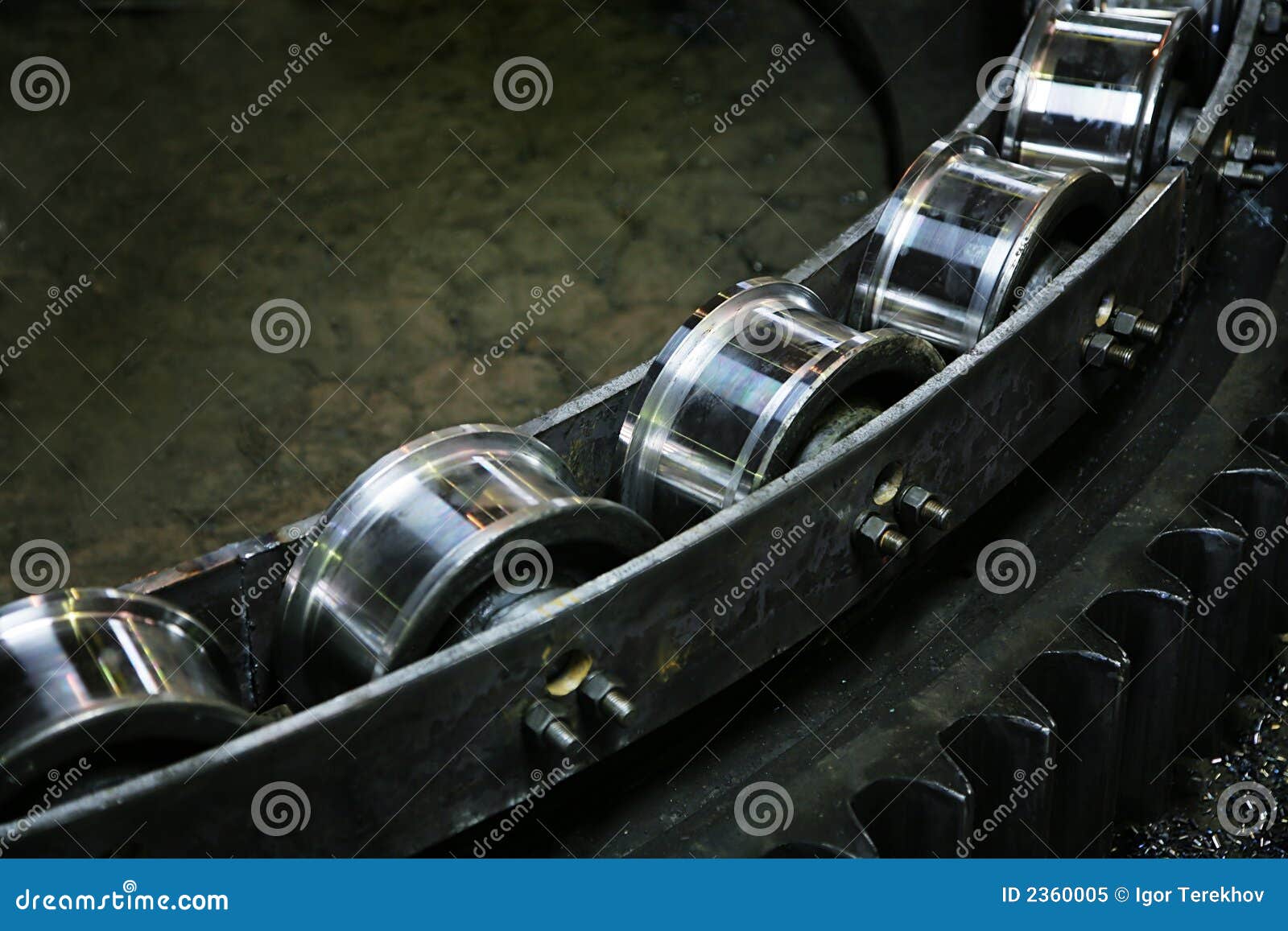 Conveyor stock image. Image of metal, conveyor, facility - 2360005