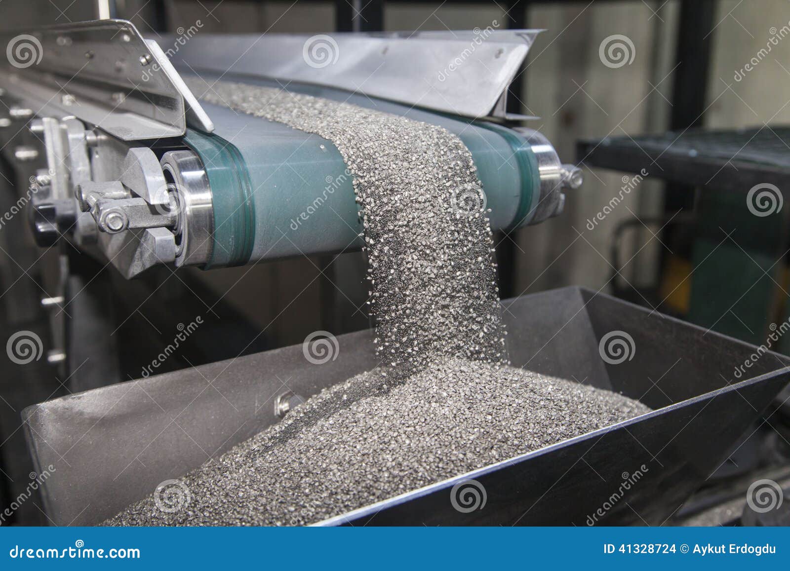 Conveyor belt stock photo. Image of iron, machine, carrying - 41328724