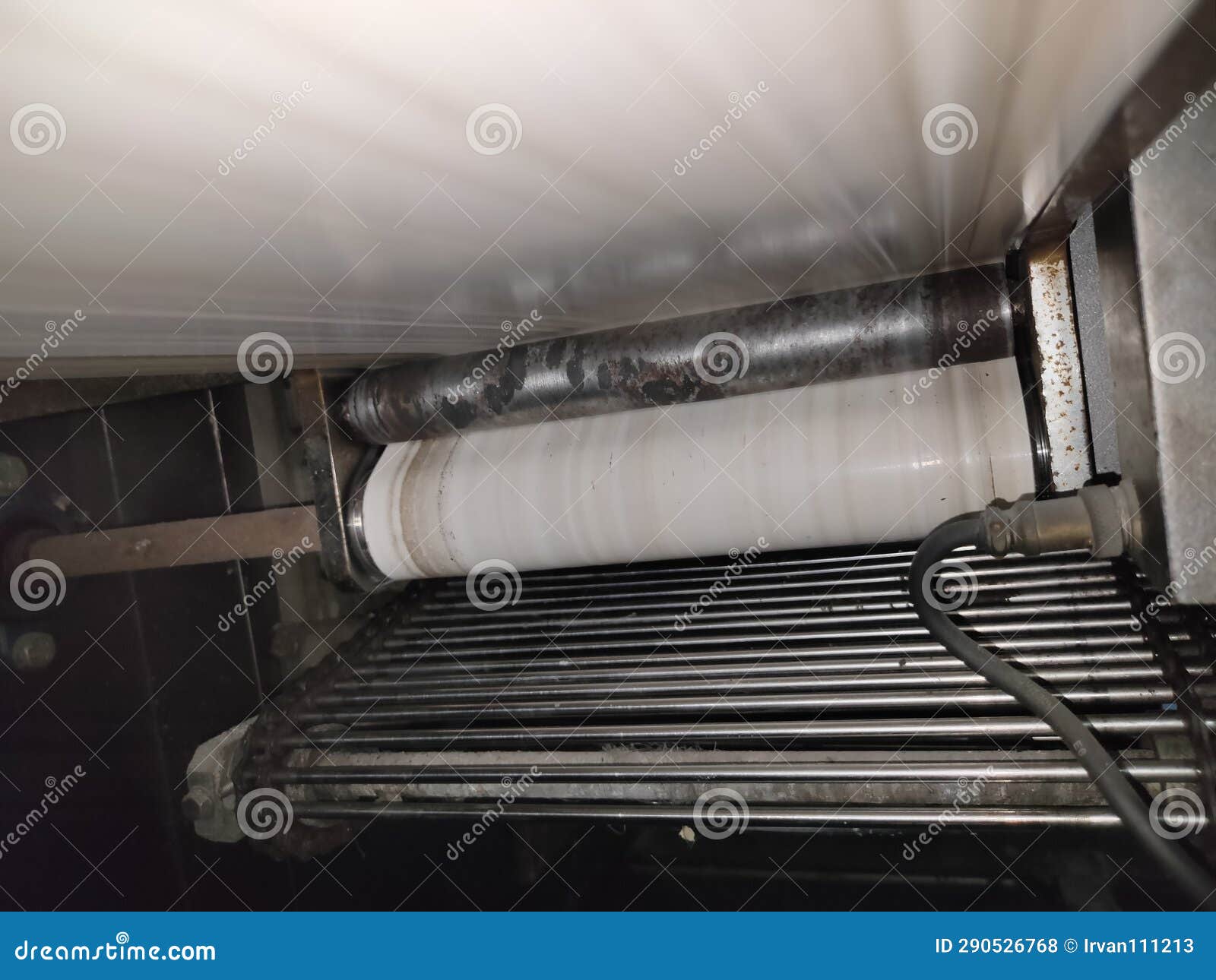 Conveyor Belt Packaging Machine Stock Photo - Image of conveyor ...