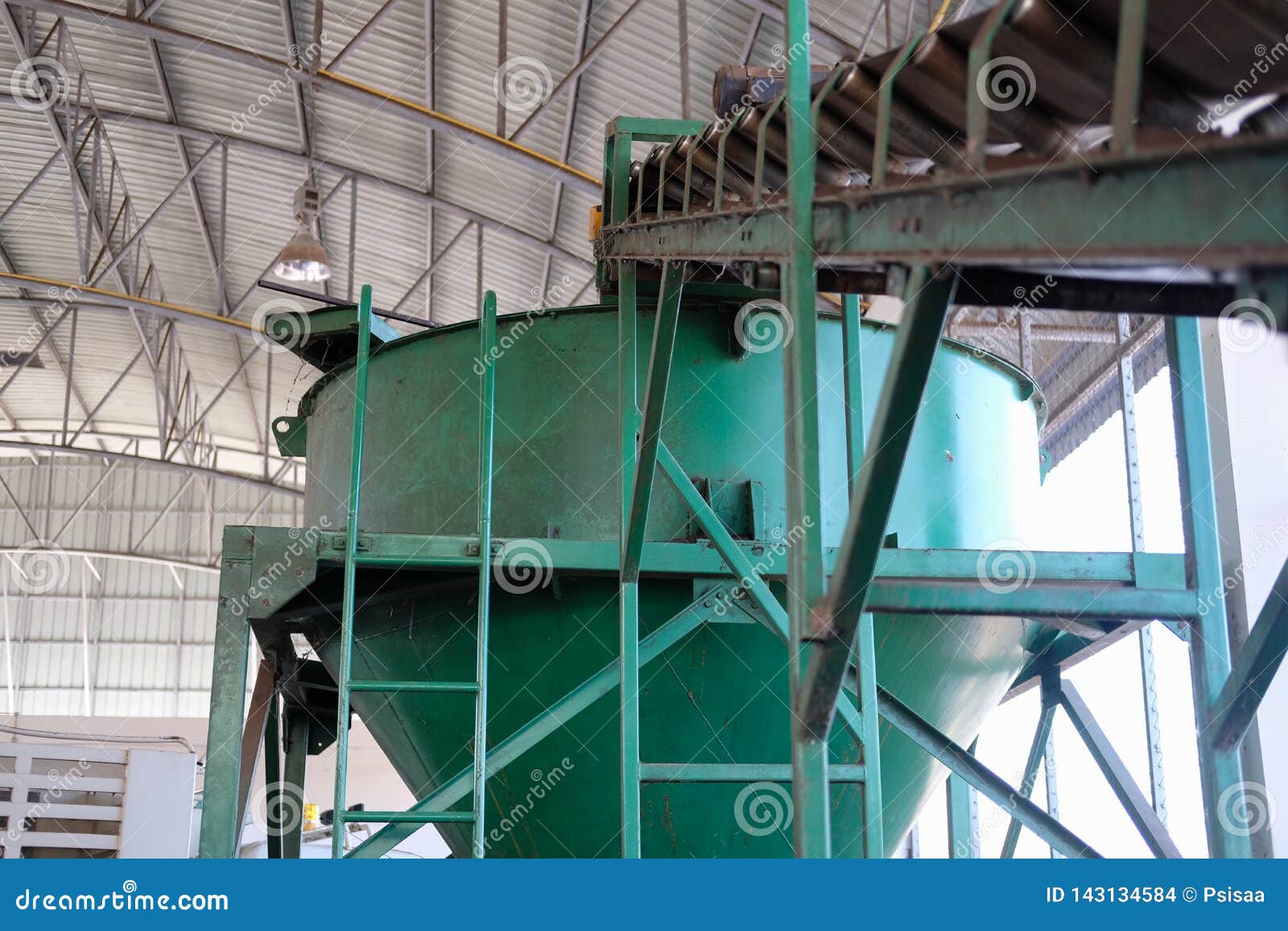 Loading Fertilizer Into A Spreader. Stock Image | CartoonDealer.com ...