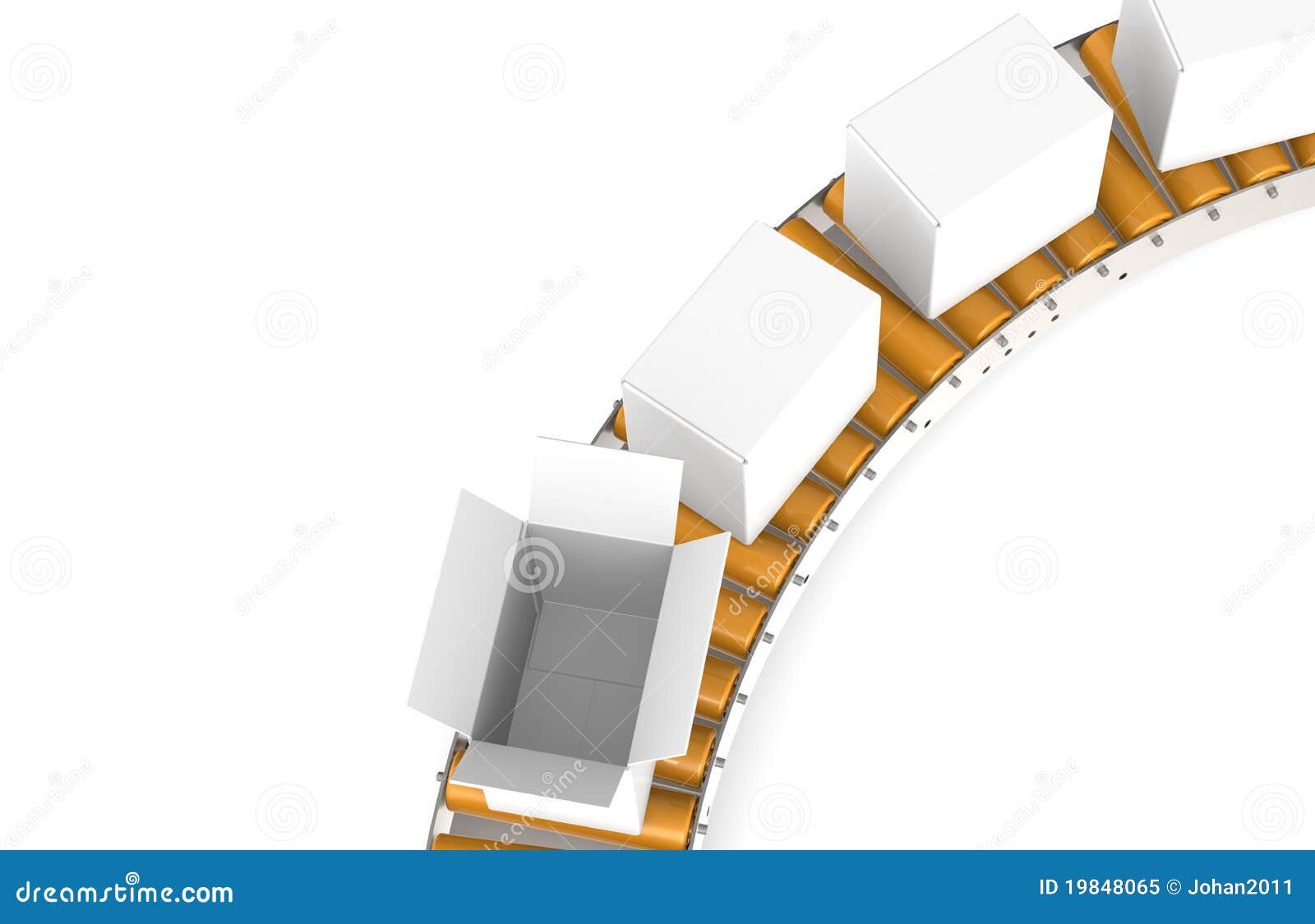 Conveyor Belt. Top view stock illustration. Illustration of conveyor ...