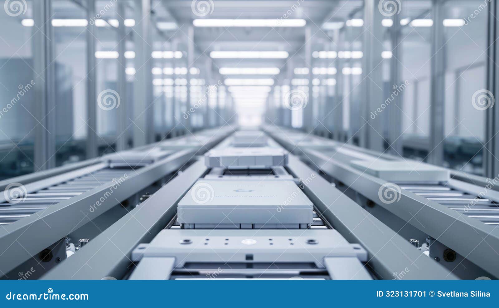 Conveyor Belts Moving Battery Packs in a State-of-the-art Automated ... Conveyor Belts Moving Battery Packs in a State-of-the-art Automated ...