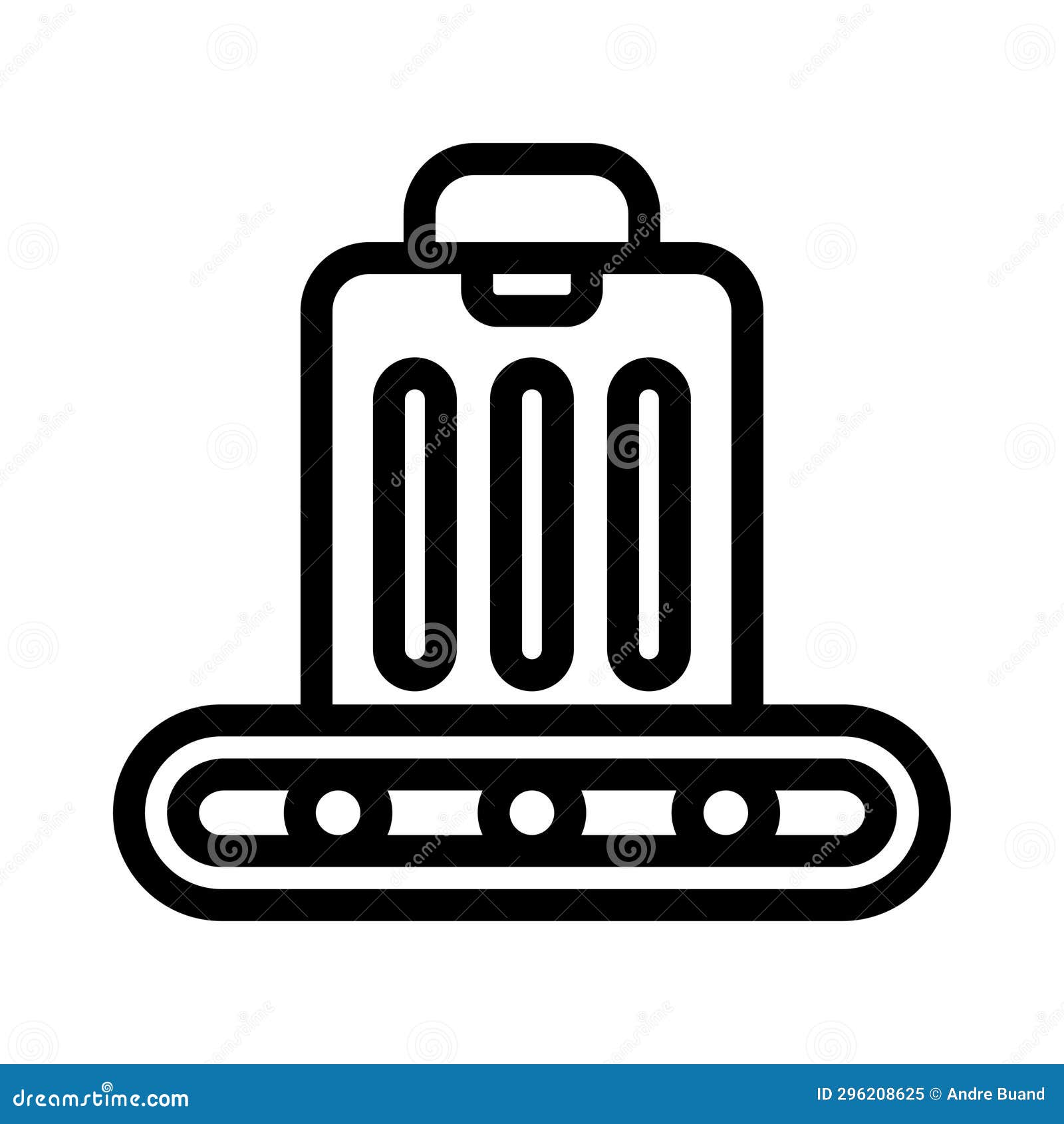Conveyor Line Icon Illustration Vector Graphic Stock Illustration ...