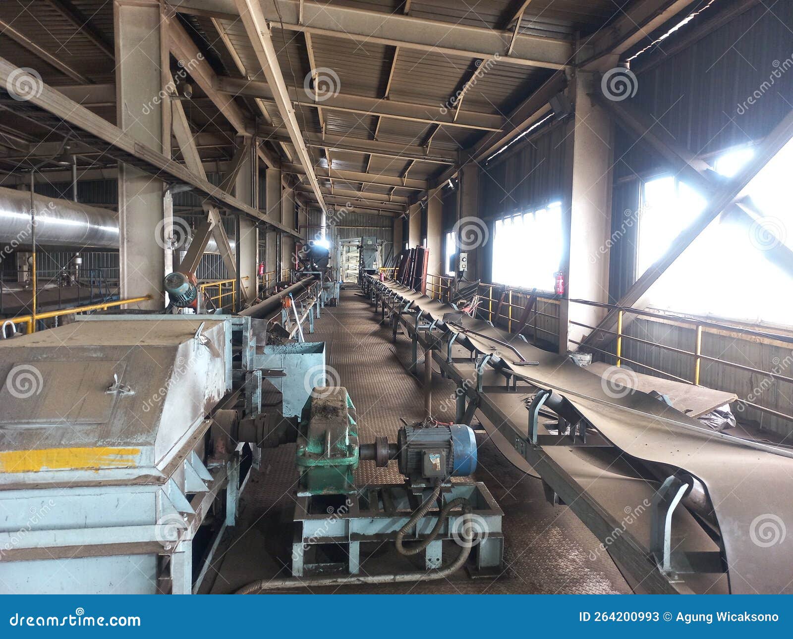 Conveyor stock image. Image of factory, industry, engine - 264200993