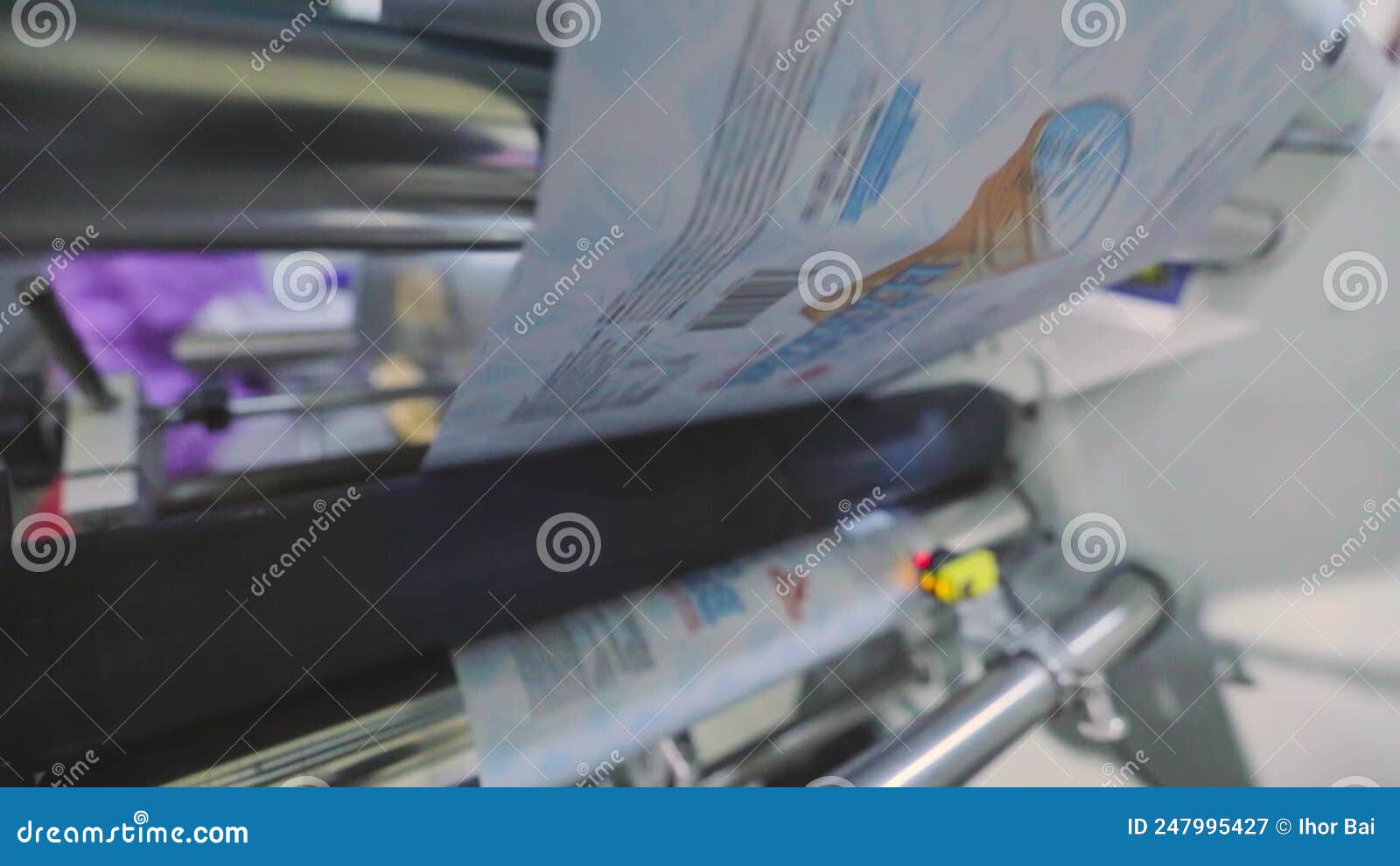 The Conveyor Packs the Finished Product into a Package. Modern ...