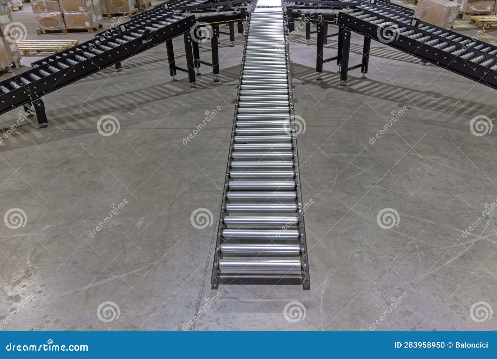 Gravity Conveyor Shelf Royalty-Free Stock Photo | CartoonDealer.com ...