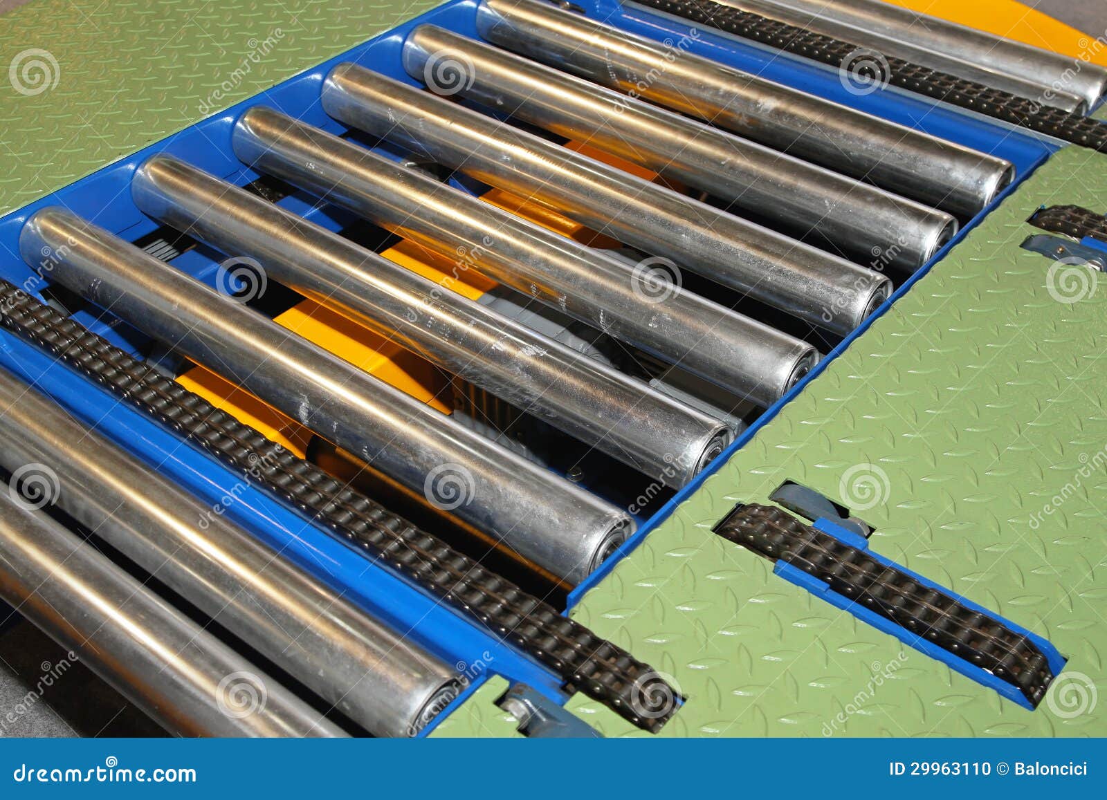 Conveyor Rollers Stock Photo | CartoonDealer.com #29963110