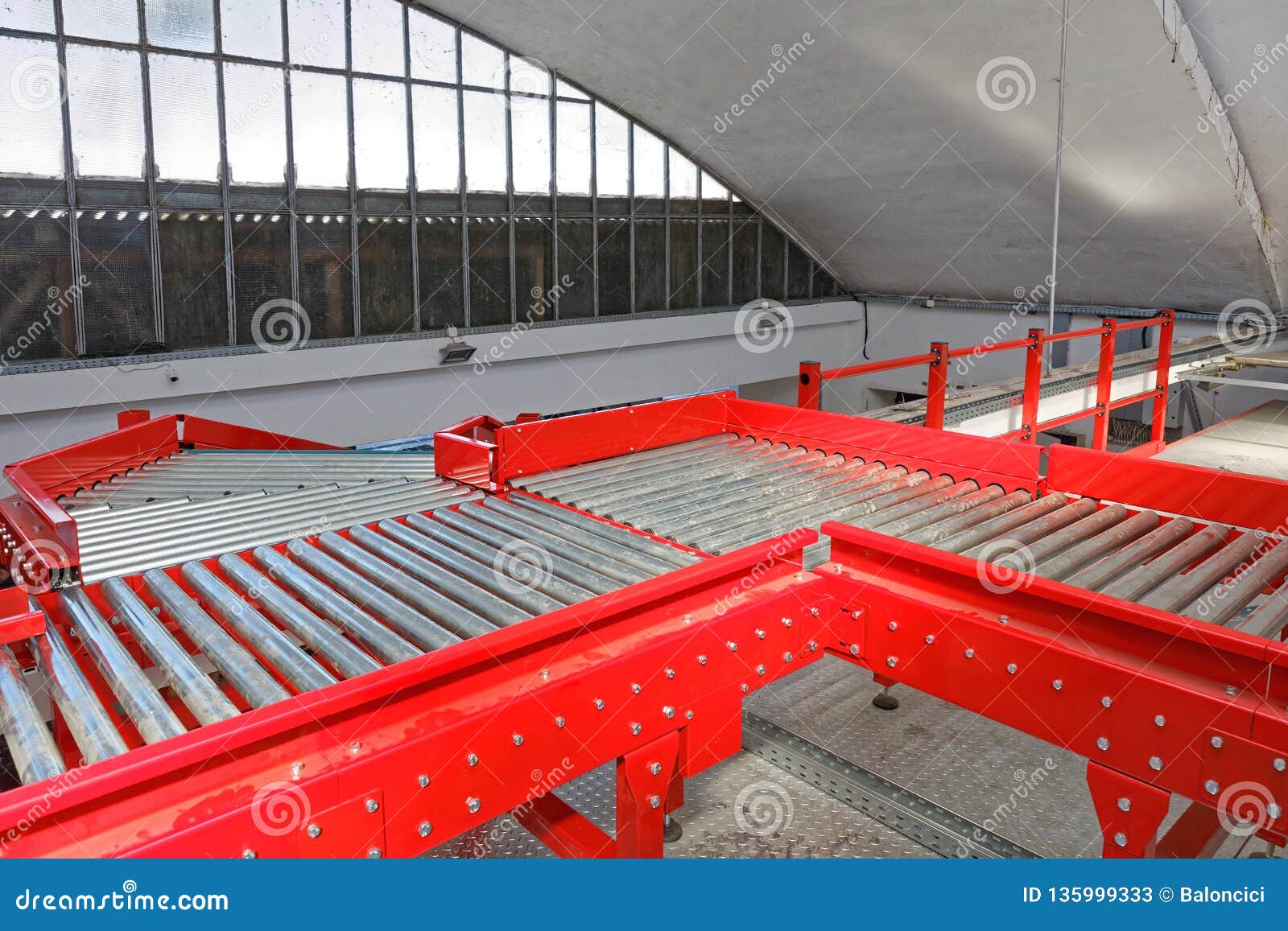 Conveyor Sorting stock image. Image of industrial, sorting - 135999333
