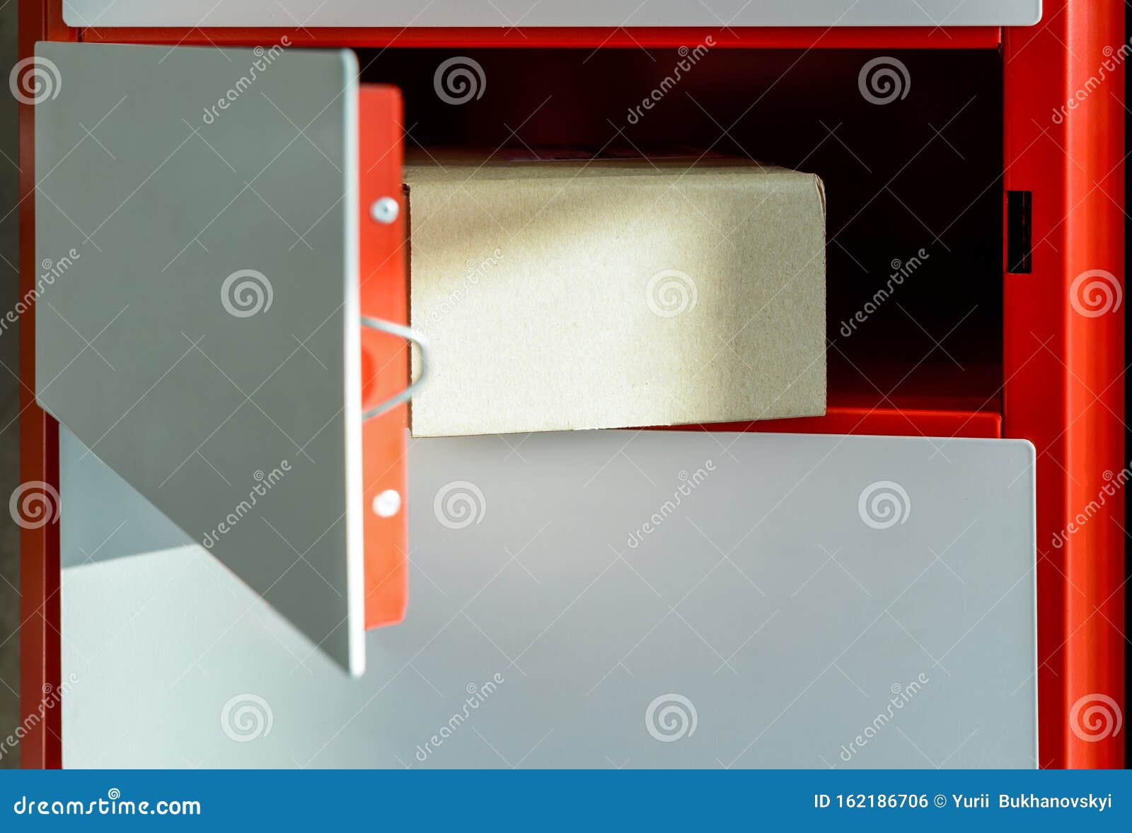 Sorting packages post stock photo. Image of sort, package - 162186706