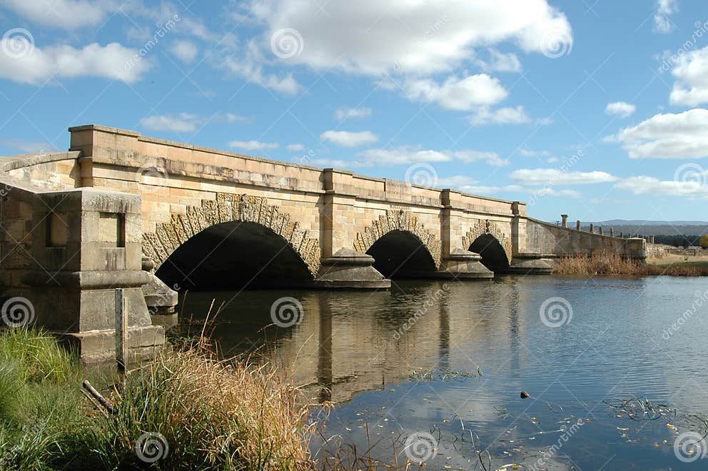 Convict-built bridge stock image. Image of bridge, heritage - 153909