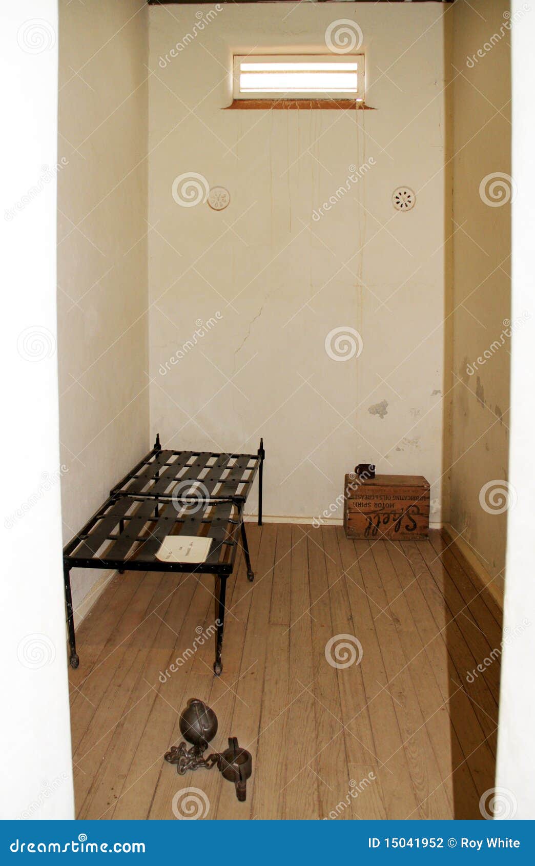 Convict Prison Cell stock photo. Image of accommodation - 15041952