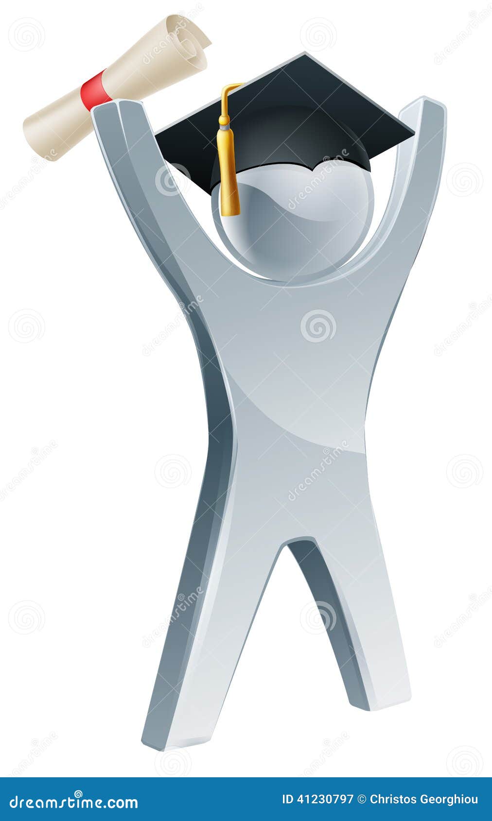 Convocation concept stock vector. Illustration of clipart - 41230797