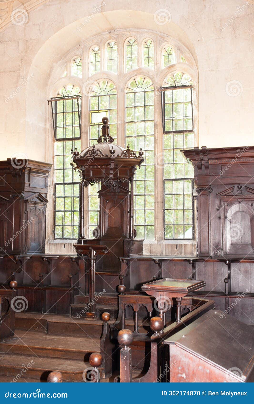 Convocation House, at the University of Oxford S Bodliean Library in ...
