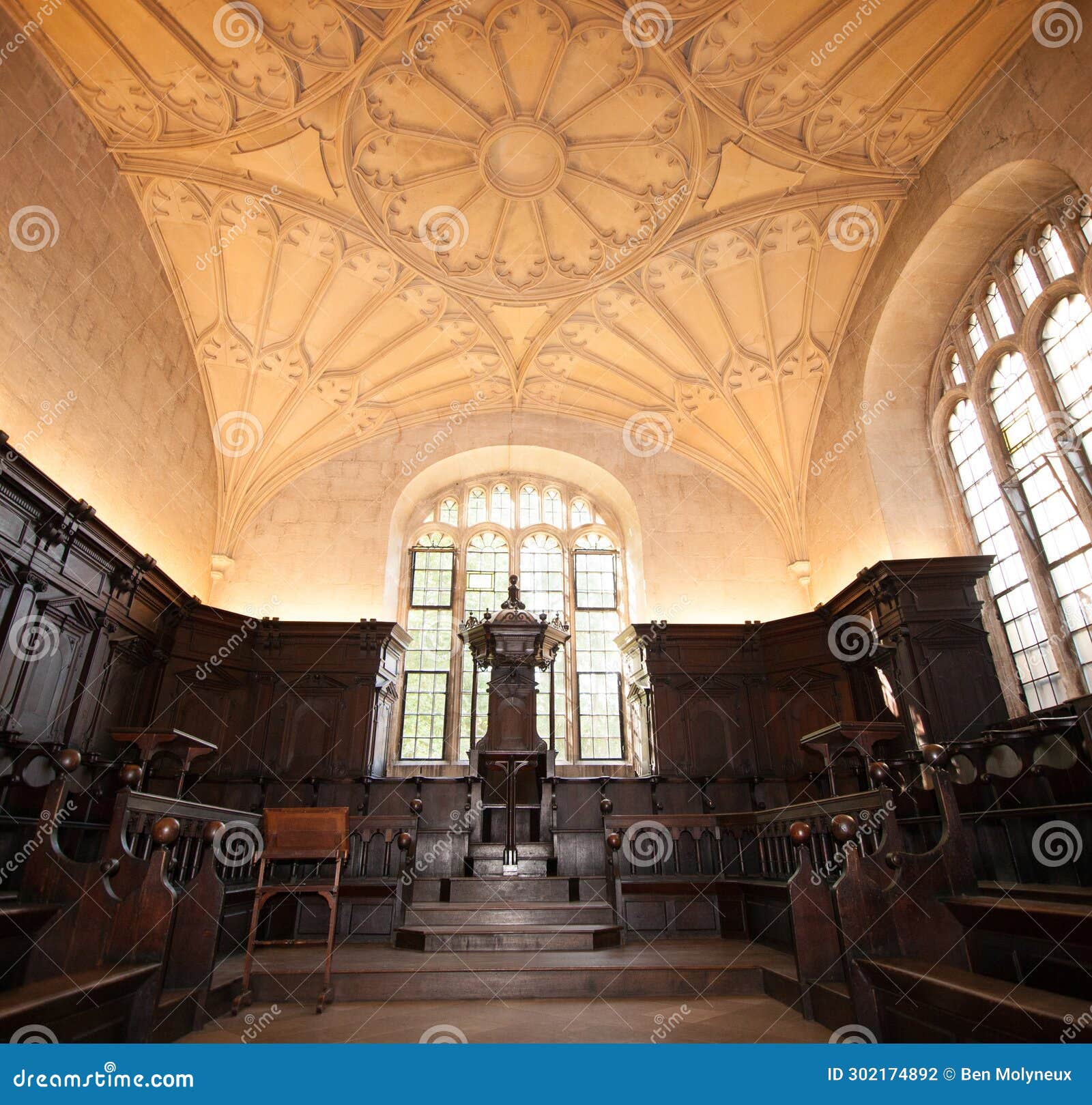 Convocation House, at the University of Oxford S Bodliean Library in ...