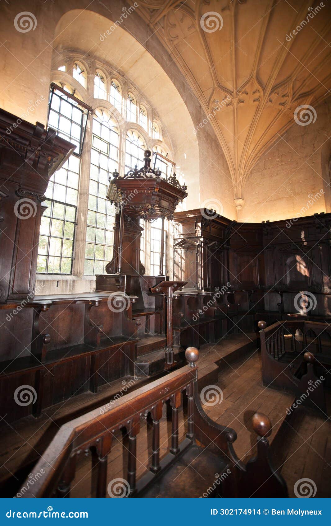 Convocation House, at the University of Oxford S Bodliean Library in ...