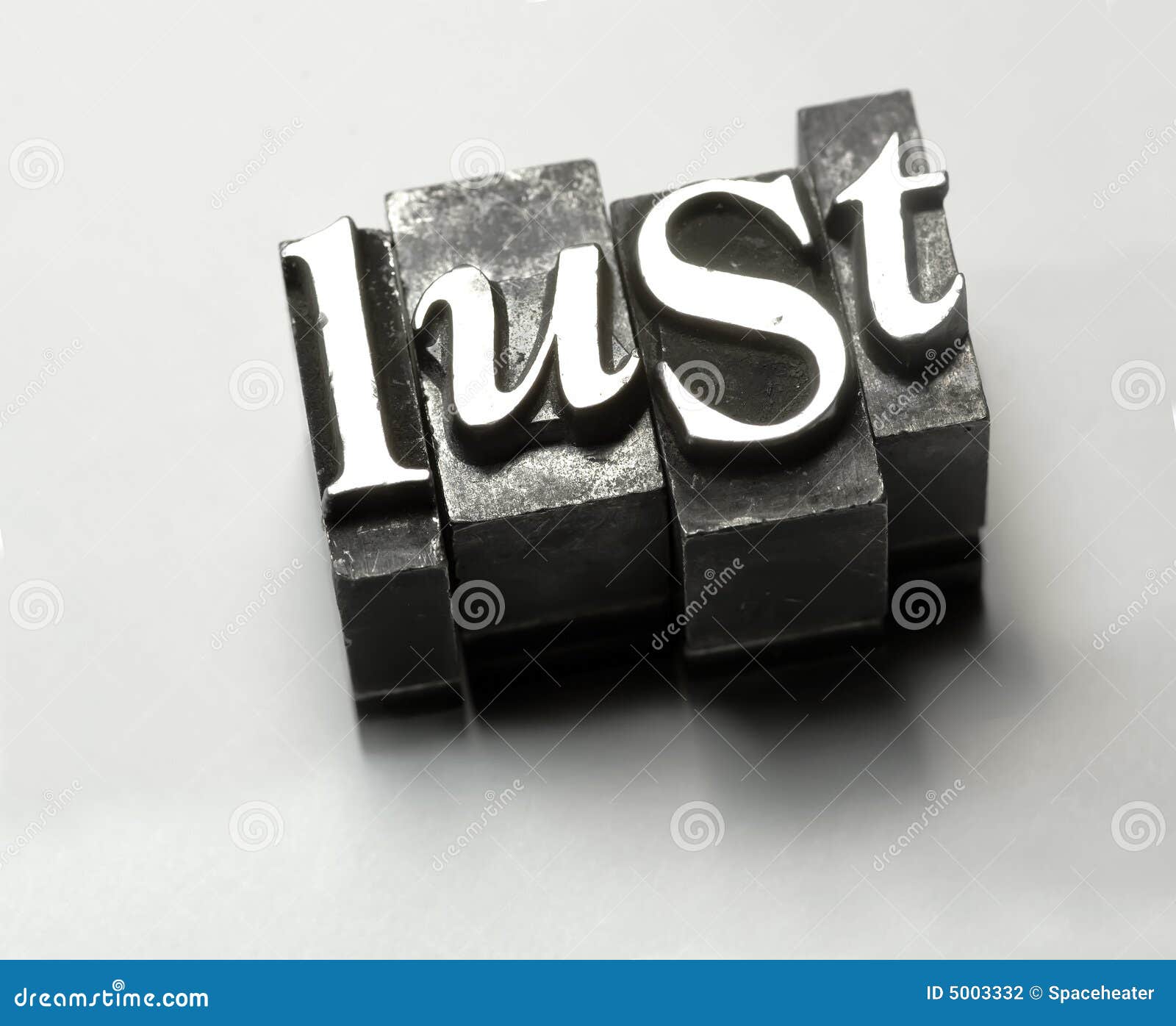 Convoitise photo stock. Image du métal, histoire, caractères - 5003332