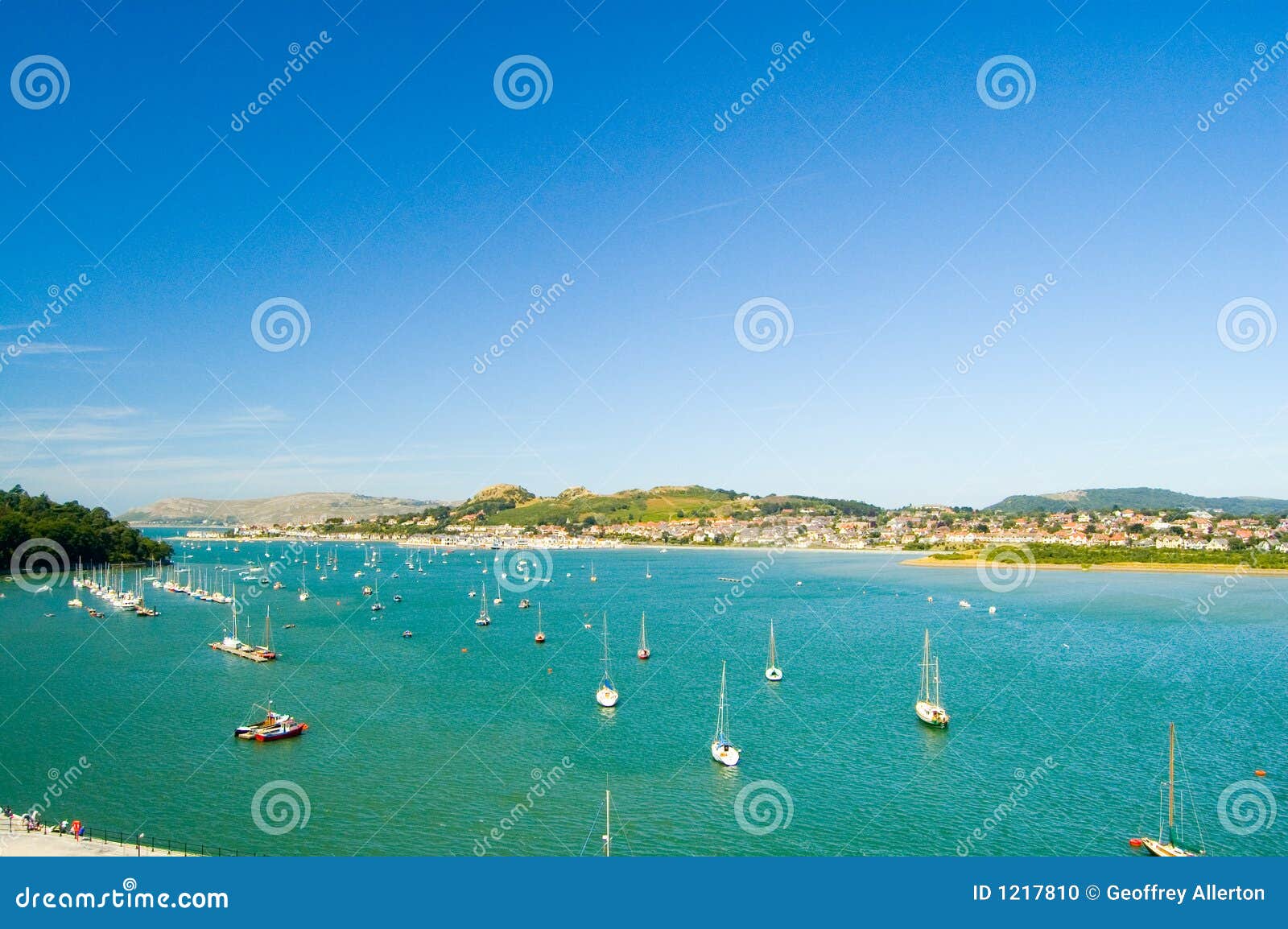 Conway bay stock photo. Image of welsh, outdoor, nature - 1217810