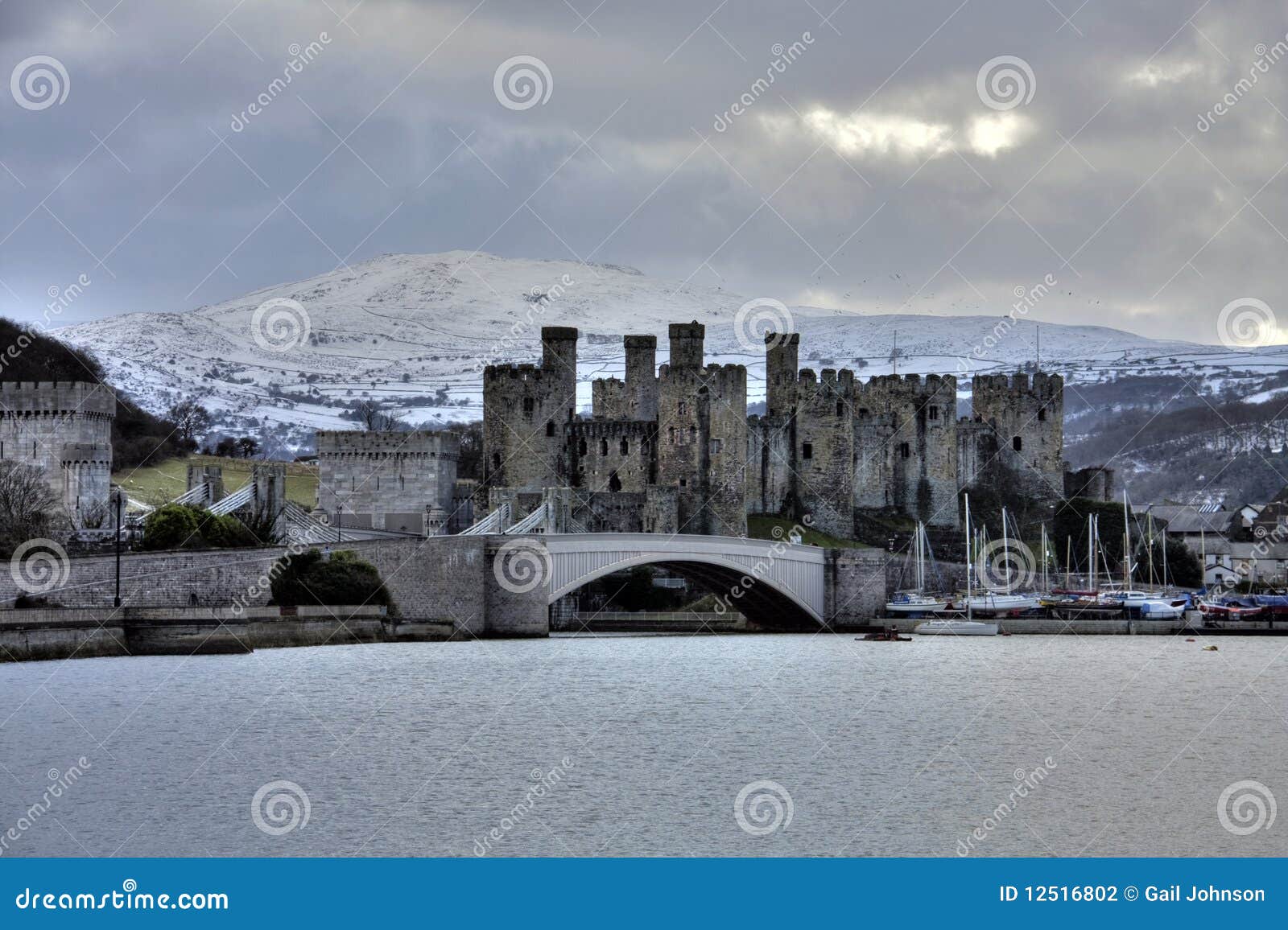 Conwy Castle Royalty-Free Stock Image | CartoonDealer.com #12516802