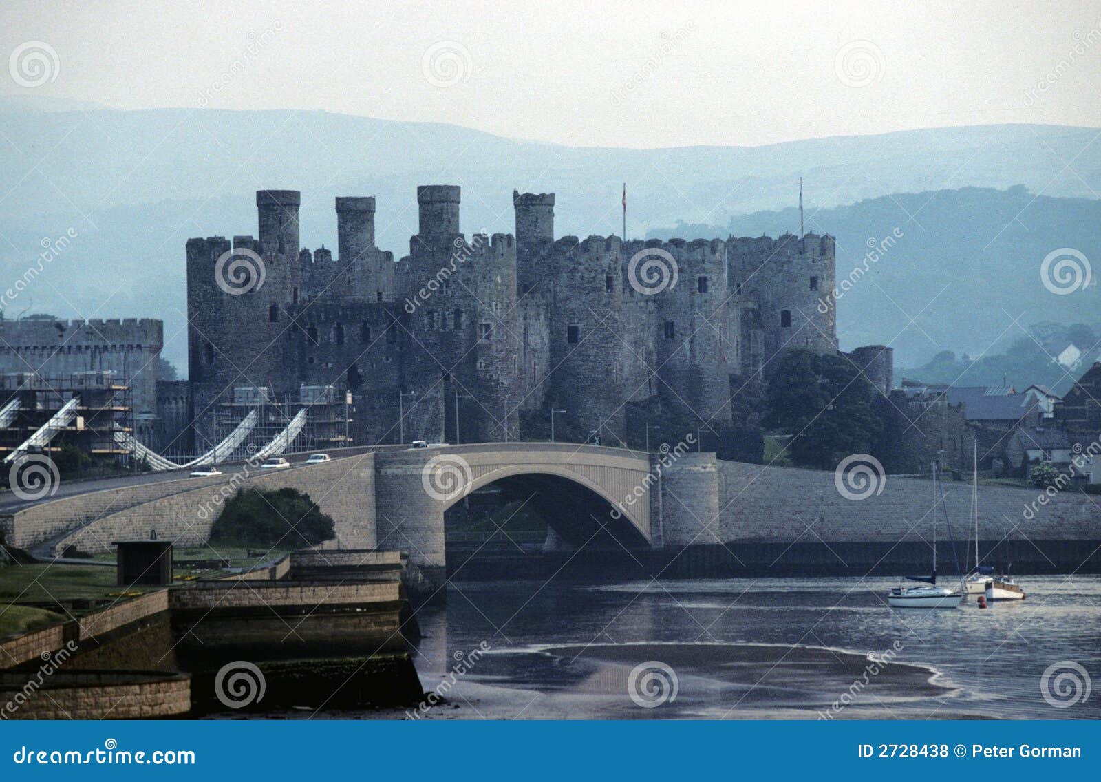 Conwy Castle Stock Image | CartoonDealer.com #38195581