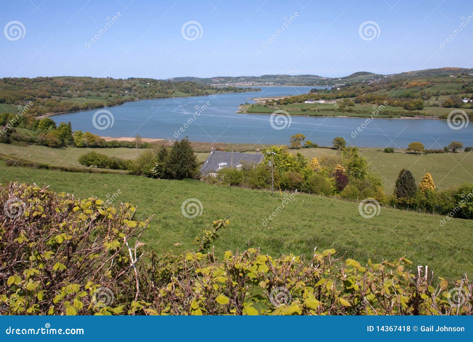 Conwy Valley stock photo. Image of tremorfa, north, valley - 14367418