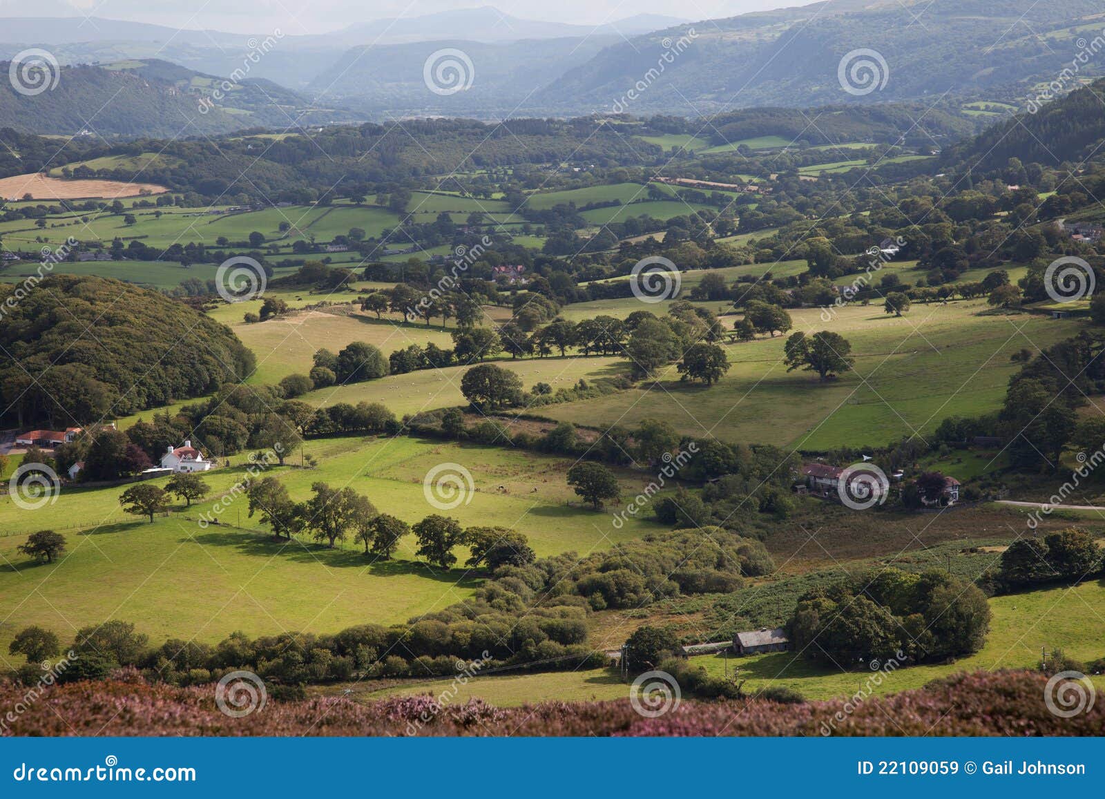 Conwy Valley stock image. Image of mountain, view, conwy - 22109059