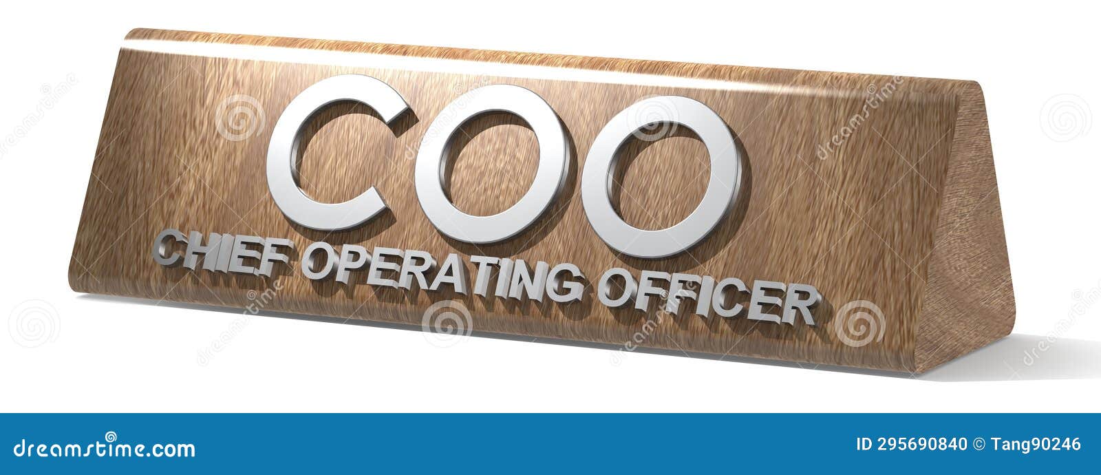 COO word on wooden banner stock illustration. Illustration of ...