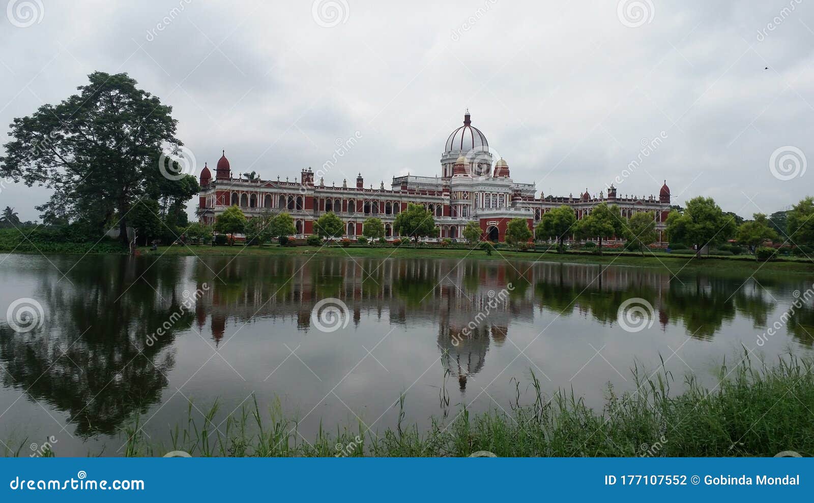 Coochbehar rajbari stock photo. Image of rajbari, west - 177107552