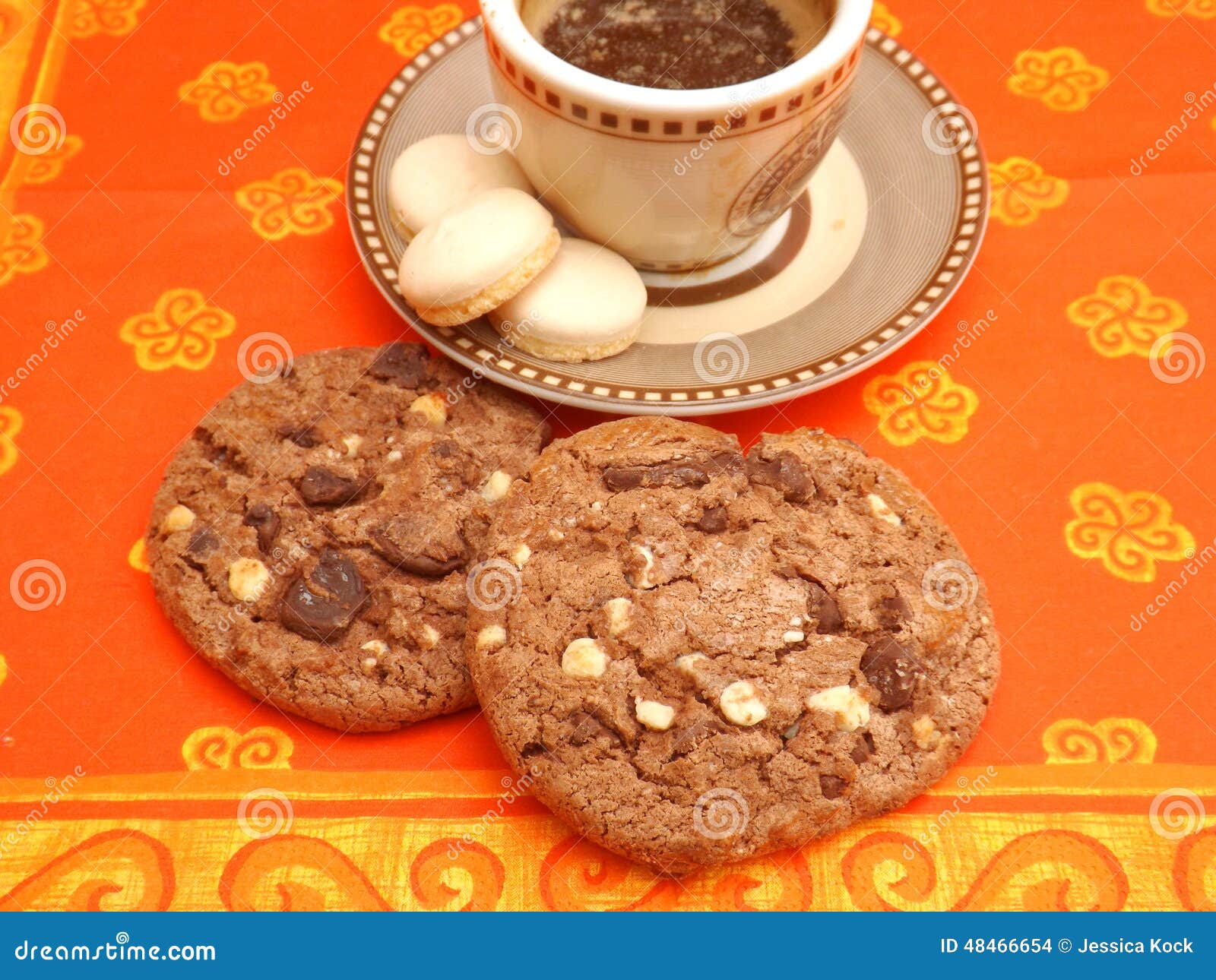 Coocies stock photo. Image of bakery, snack, chocolate - 48466654