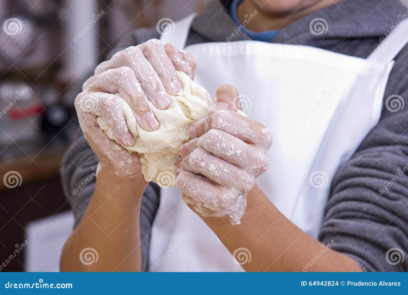 Coocking stock photo. Image of kneading, base, bread - 64942824