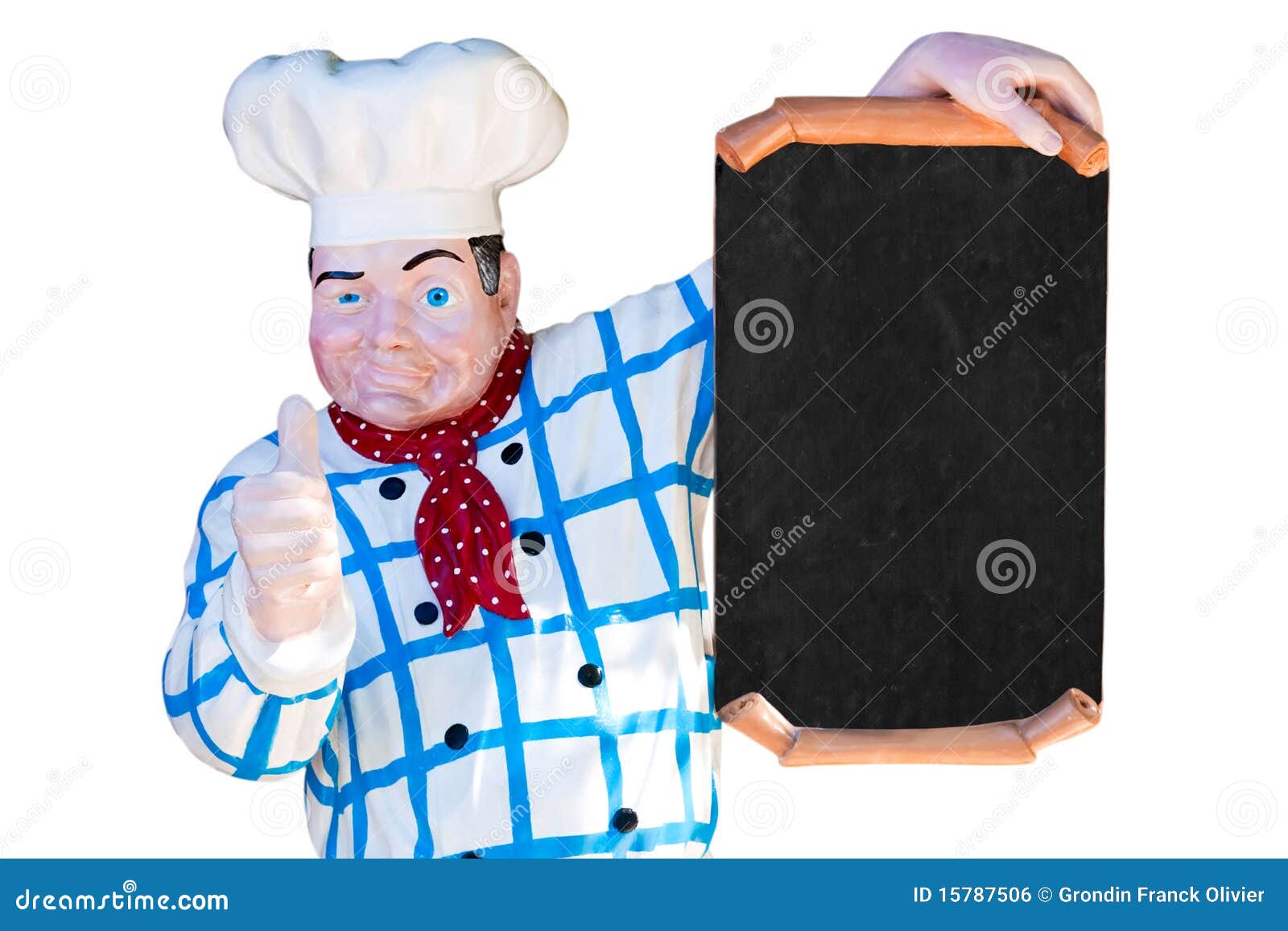 Cook with blank sign stock photo. Image of hold, chalkboard - 15787506