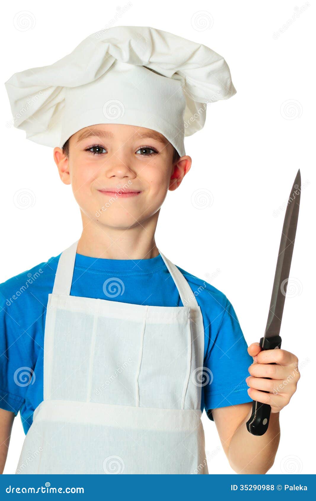 Cook boy stock photo. Image of smile, costume, young - 35290988