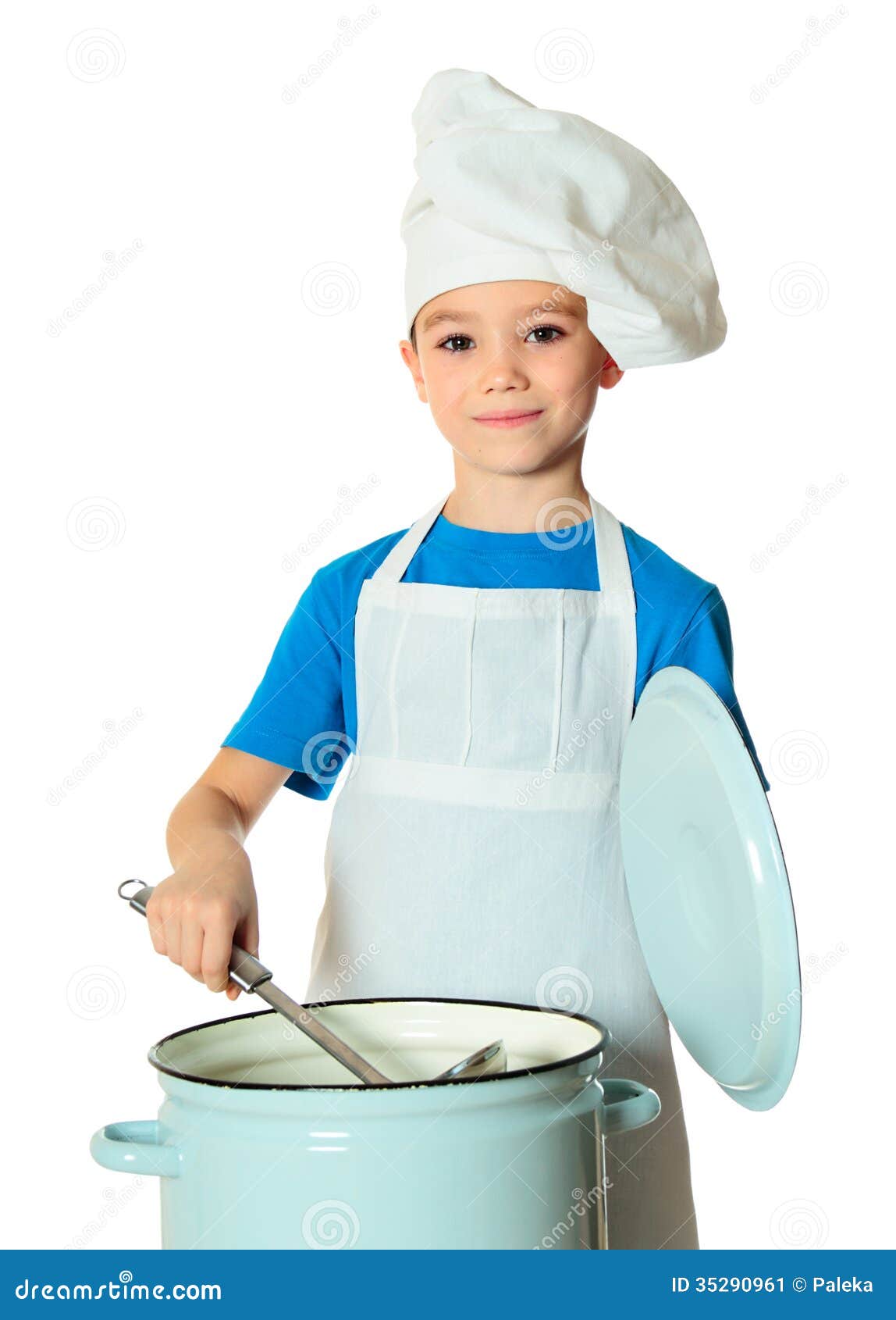 Cook boy stock image. Image of cooking, child, beautiful - 35290961
